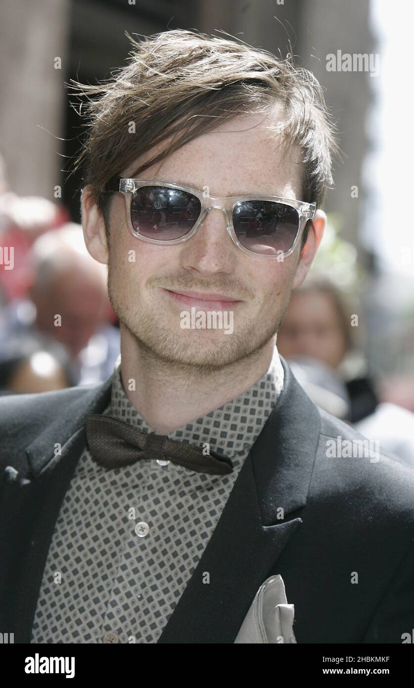 Dan Gillespie Sells arriving at the 54th Ivor Novello Awards at the ...