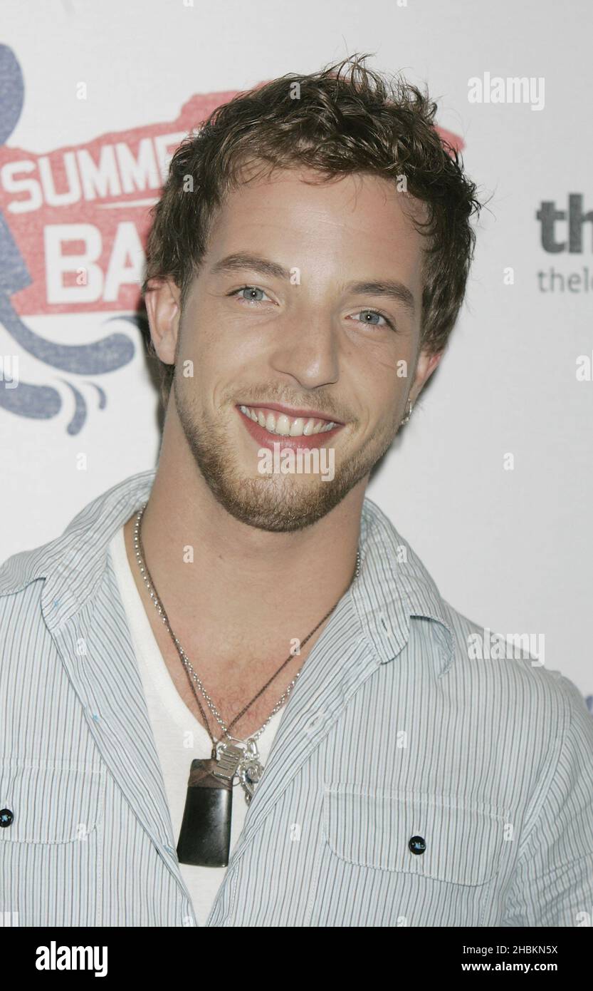 James Morrison at the Capital 95.8 Summertime Ball with Barclaycard at ...