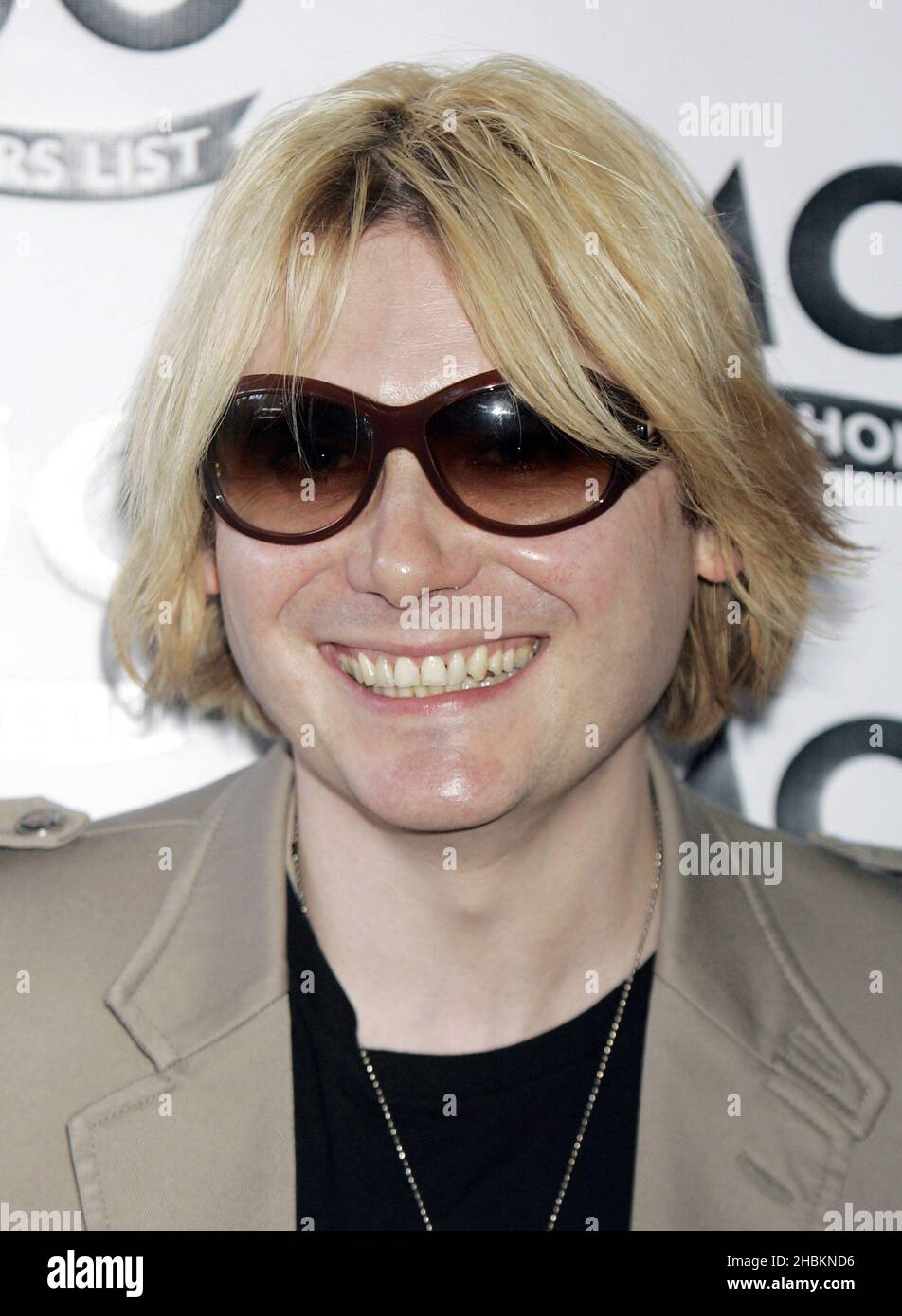 Nicky Wire of Manic Street Preachers arrives at the MOJO Awards at The ...