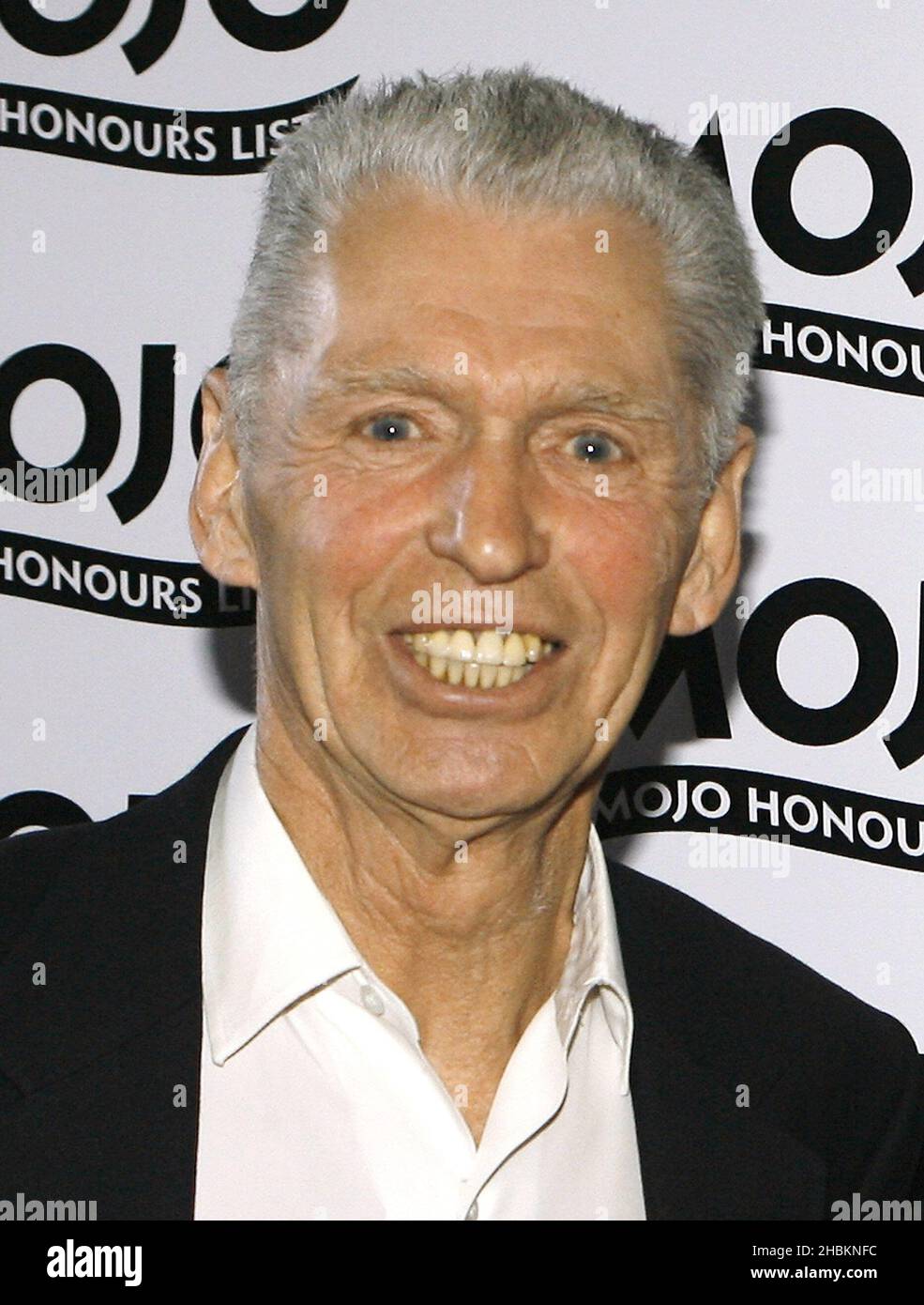Georgie Fame arrives at the MOJO Awards at The Brewery in London Stock ...