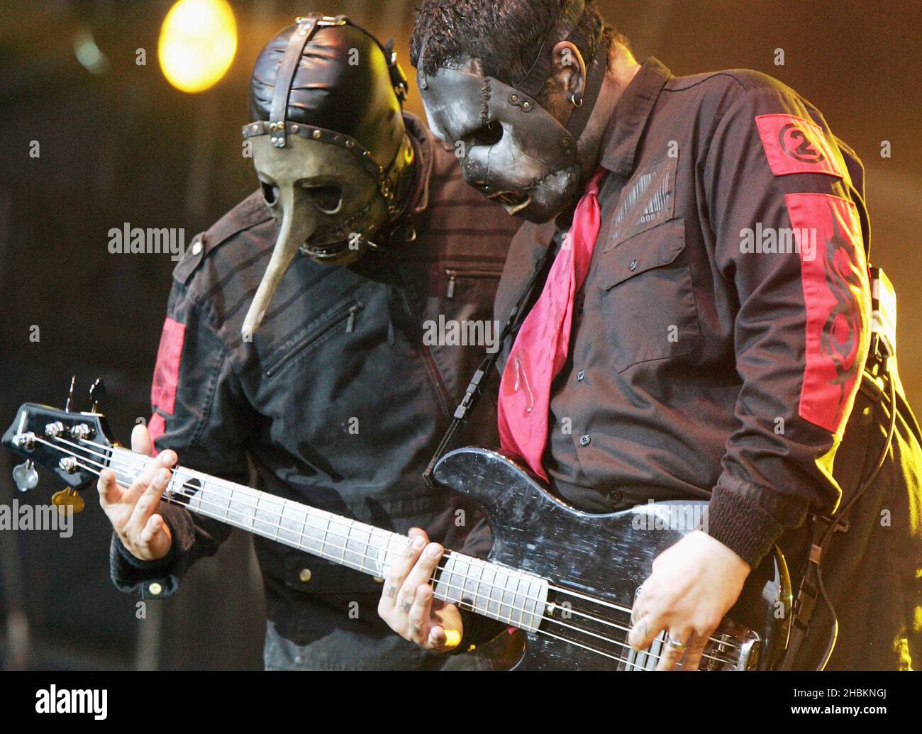 Slipknot perform at Download Festival 2009 at Donnington Park, in Derby ...