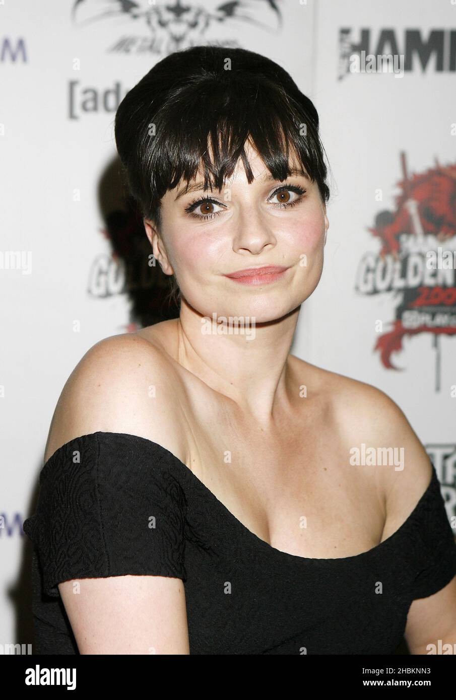 Gizzie Erkstein arrives at the Metal Hammer Golden God Awards at the ...