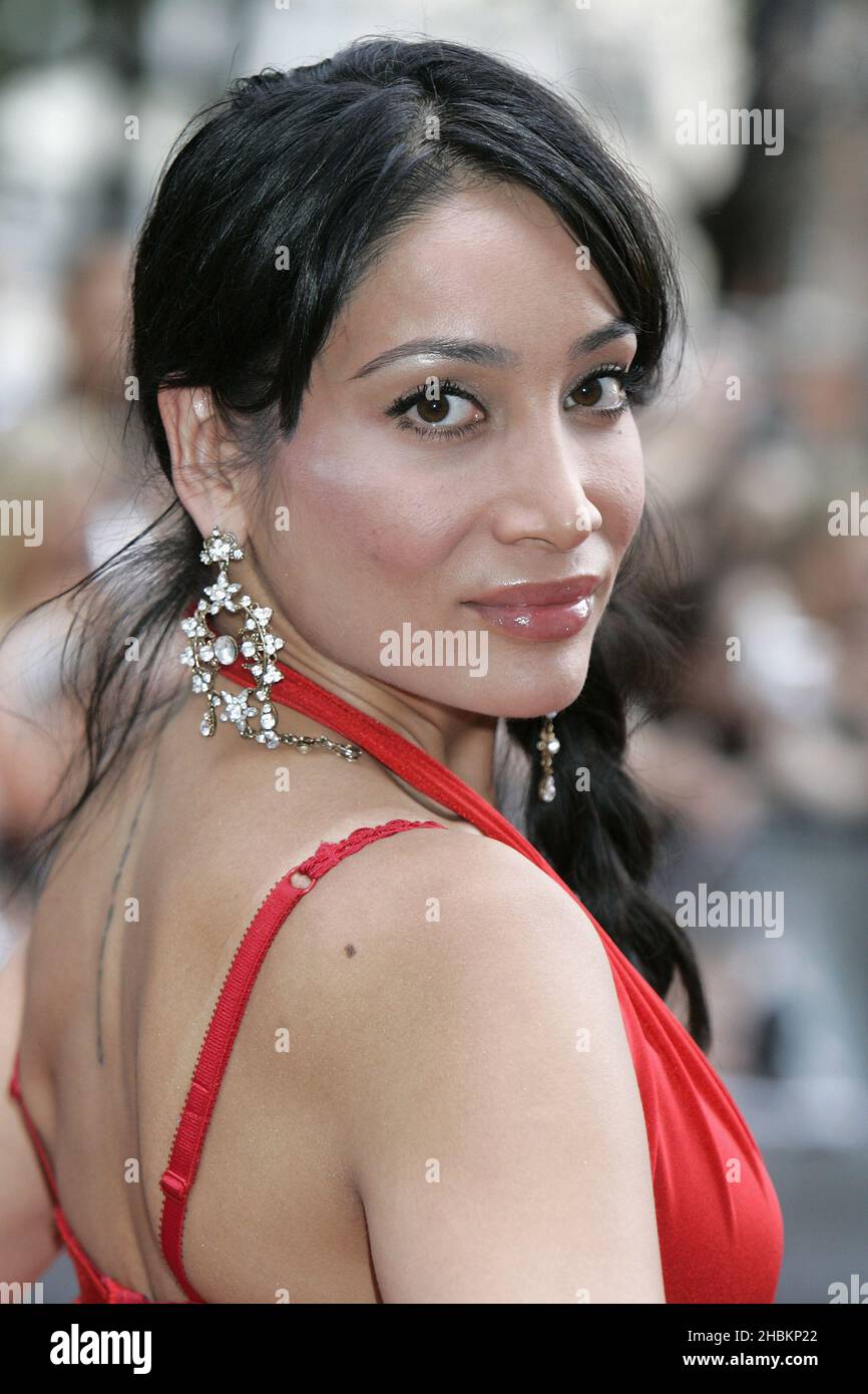 Sofia Hayat arriving for the European premiere of Public Enemies at the ...