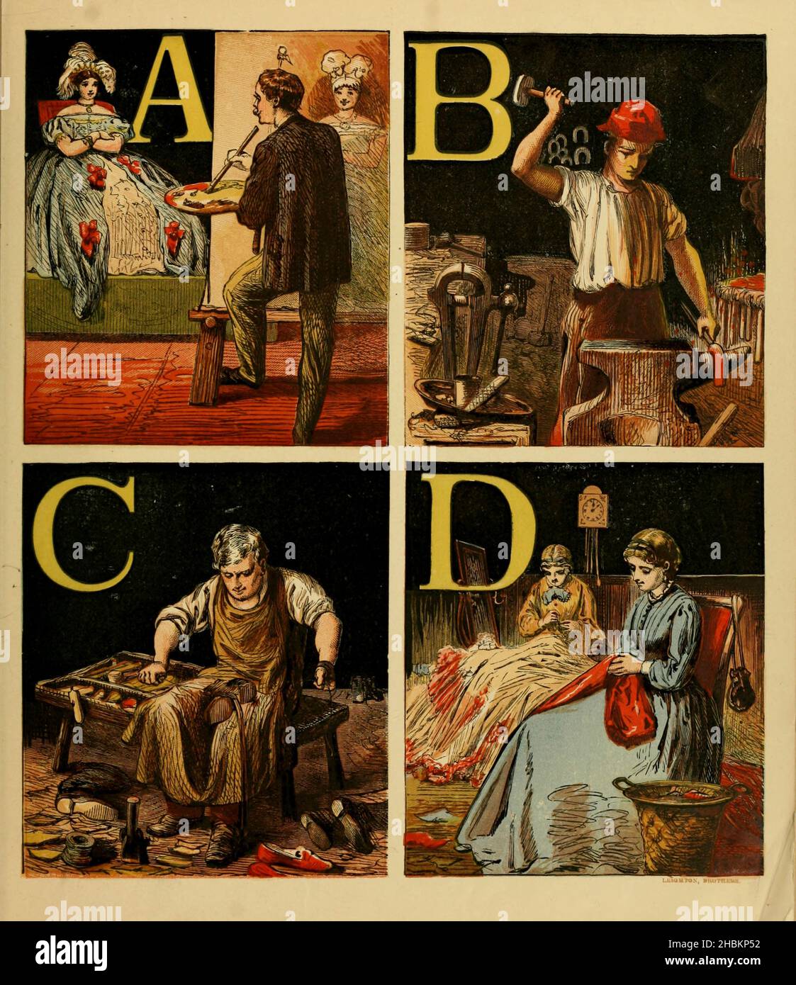 Alphabet of trades hi-res stock photography and images - Alamy