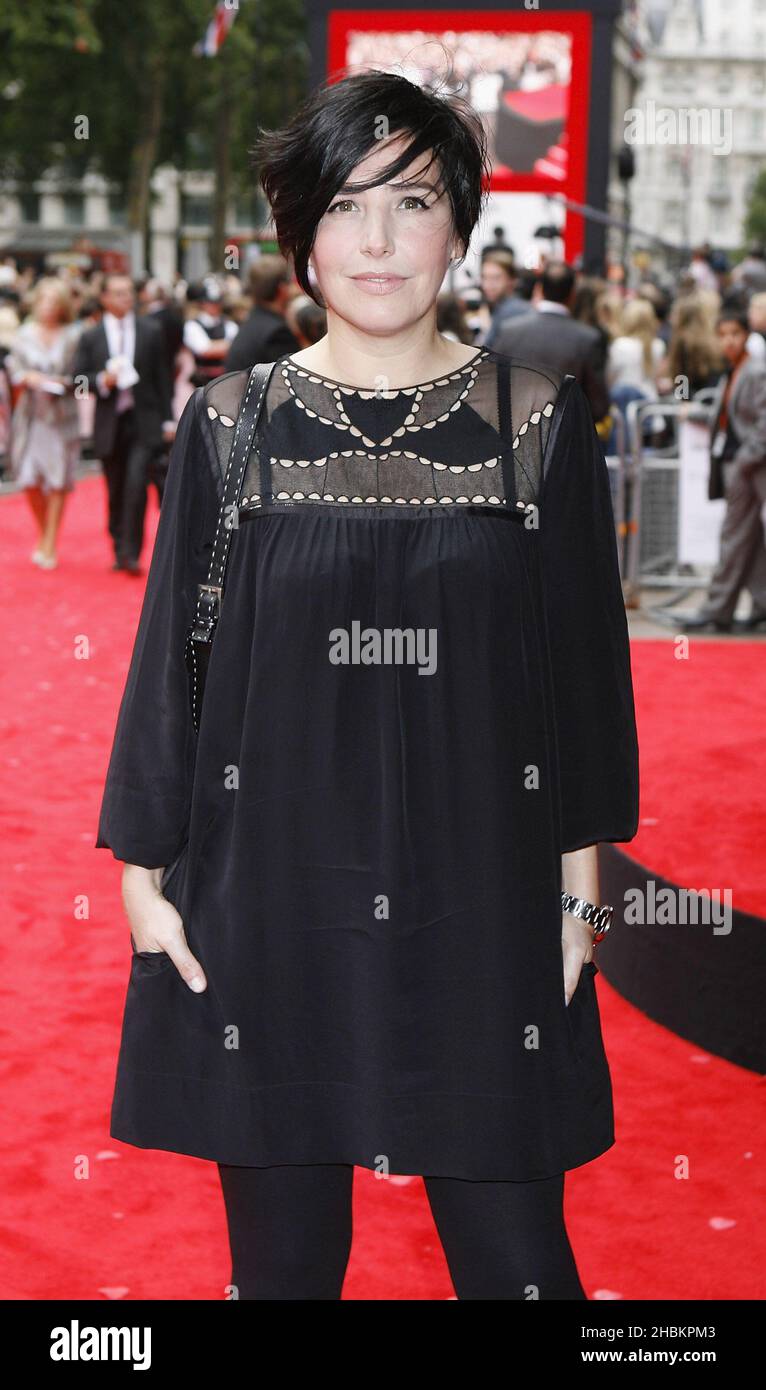 Sharlene Spitari arrives at 'The Ugly Truth' premiere at the Vue Cinema ...