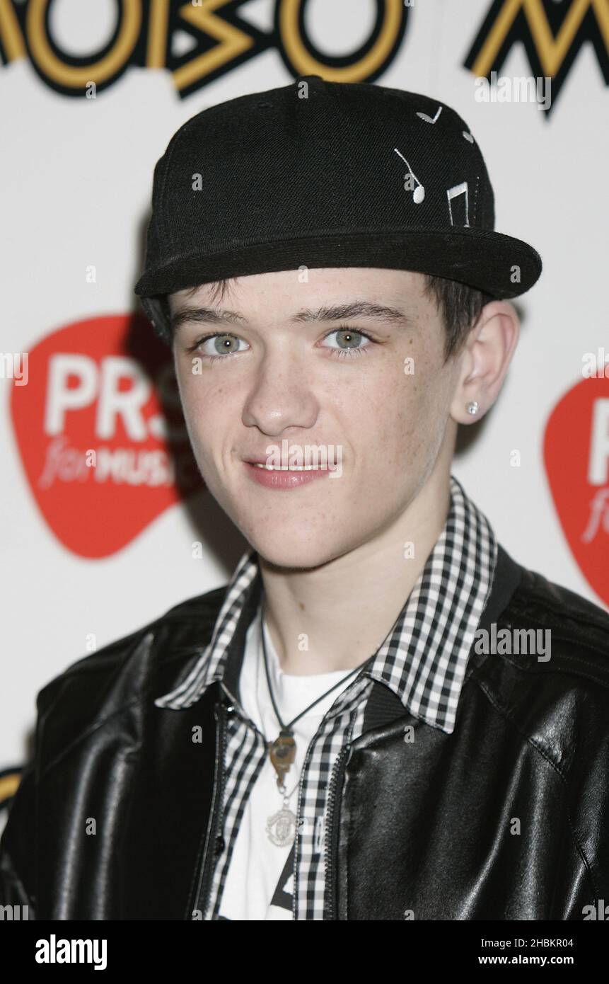 George Samson arrives at the Mobo Nominations at the Mayfair Hotel ...