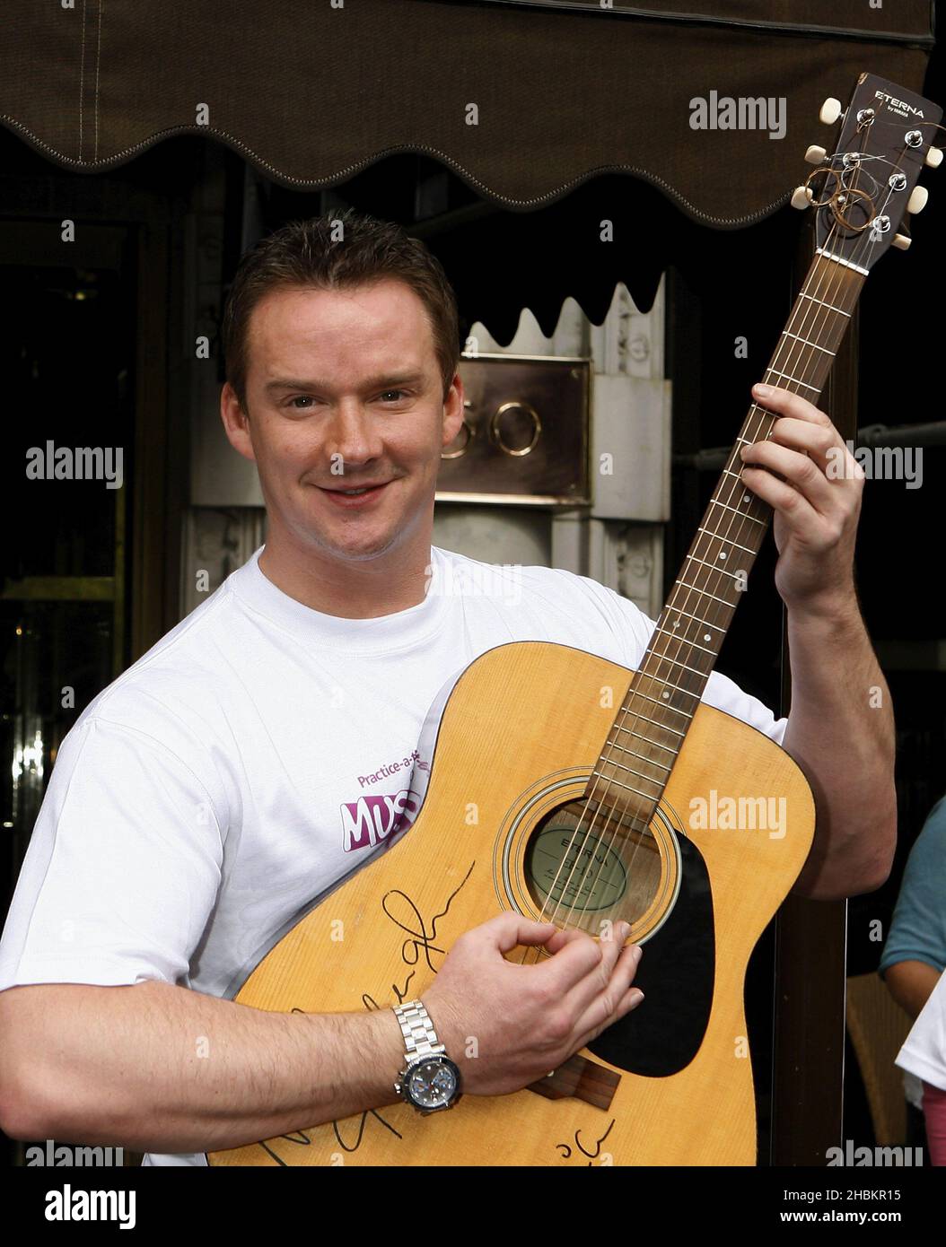 Russell Watson helps launch 'Practice-a-thon' which encourages people ...