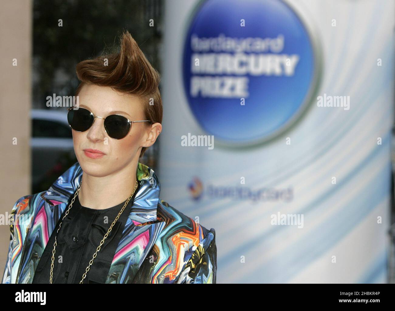 Elly Jackson of La Roux arrives at the Barclay Mercury Music Awards at ...