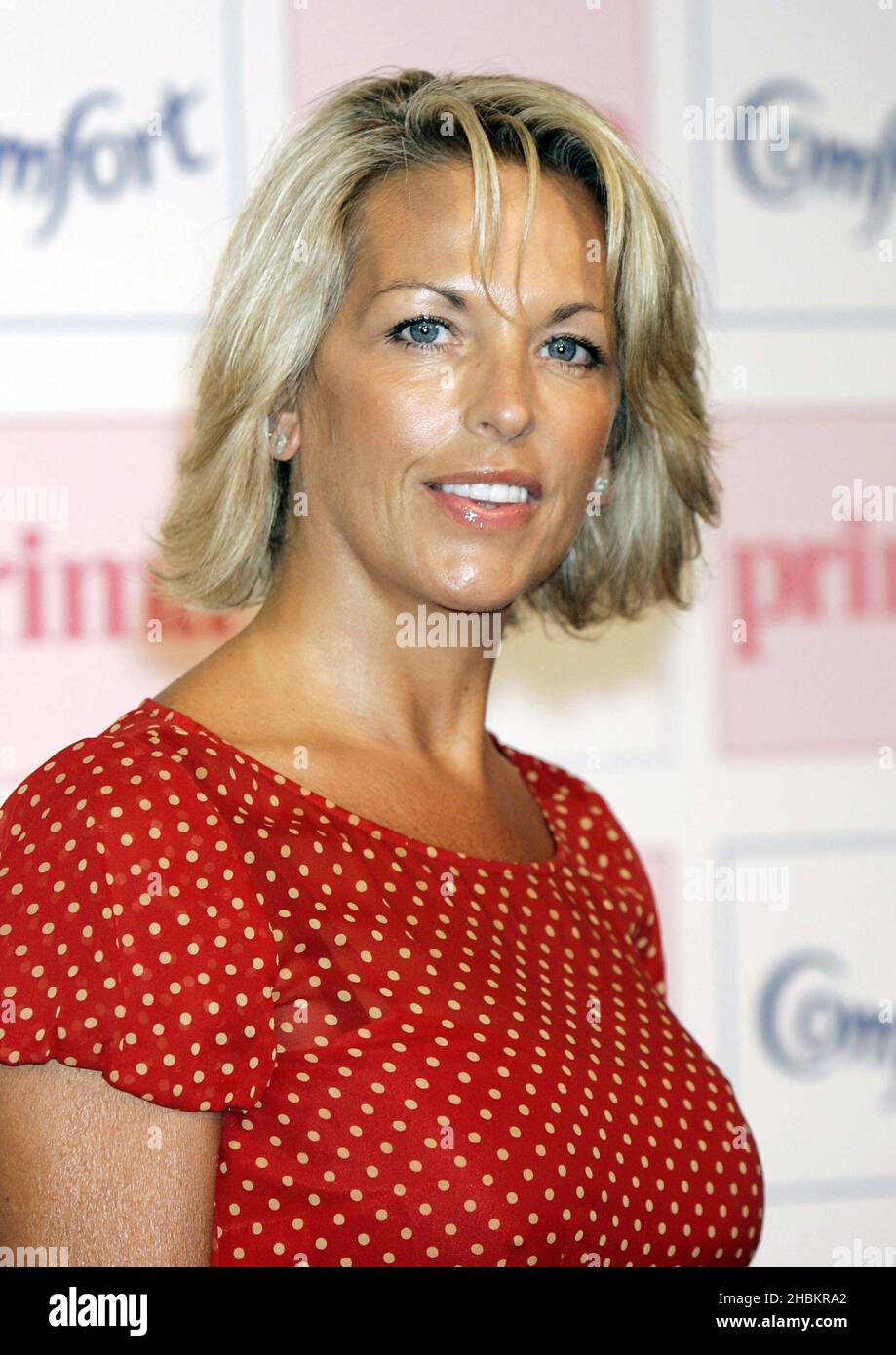 Sheryl Gasccoigne arrives at the Comfort Prima High Street Fashion ...