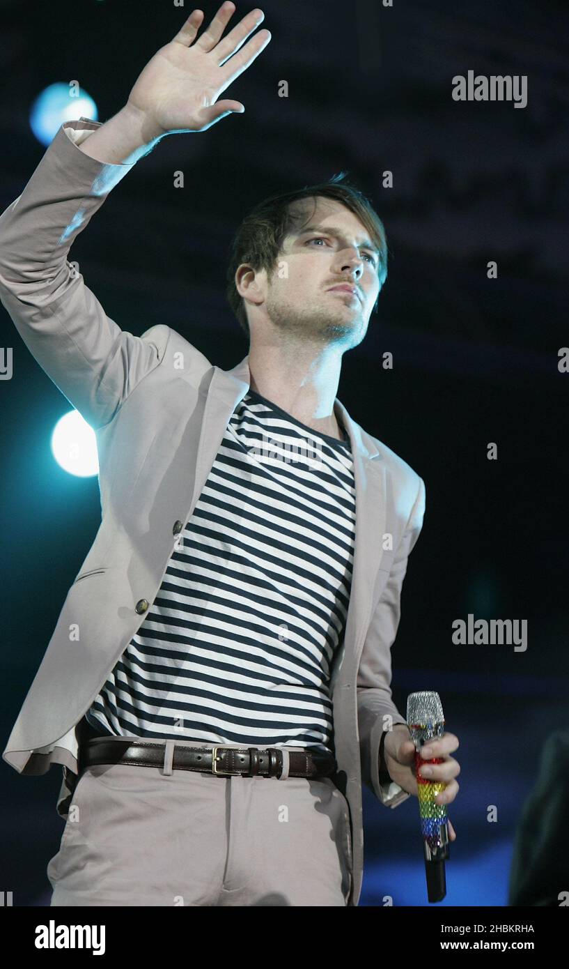 Dan Gillespie Sells of The Feeling performs on stage at the 'We Love ...