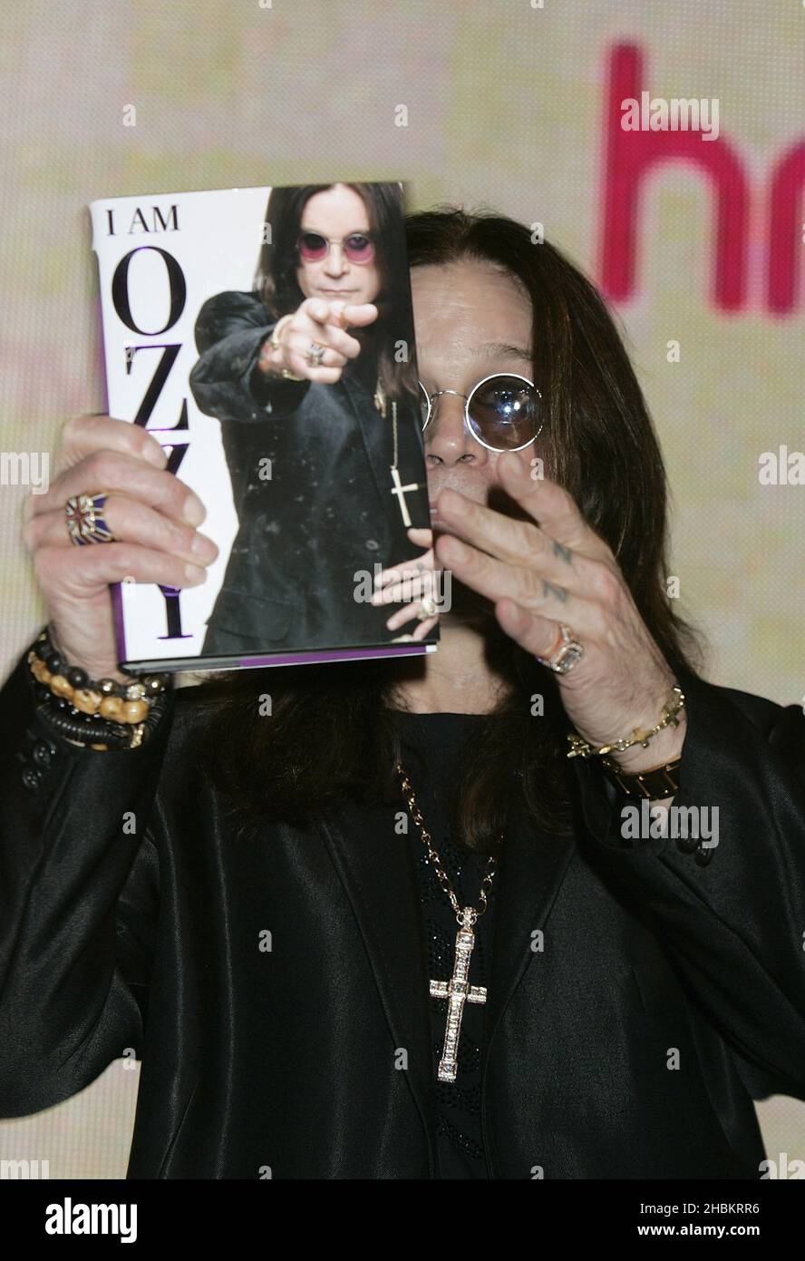 Ozzy Osbourne signs copies of his new book, 'I am Ozzy" at HMV, Oxford ...