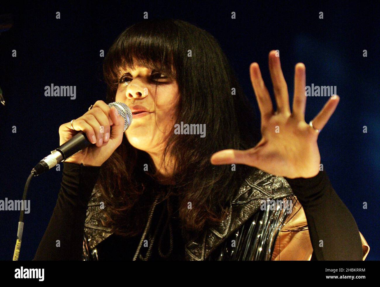 Natasha Khan of Bat for Lashes performs at the Roundhouse, London Stock ...