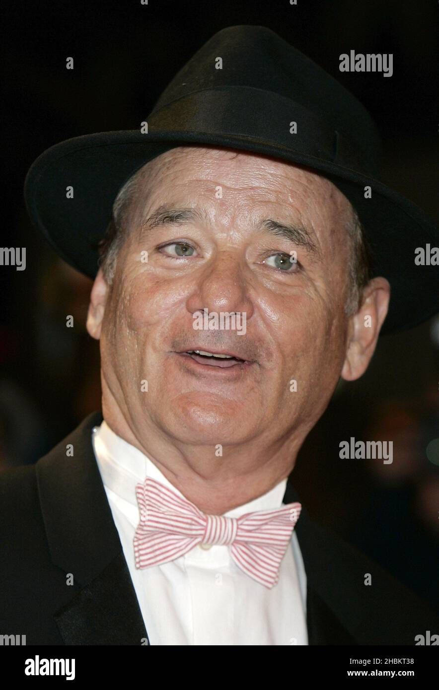 Bill Murray arriving for the world premiere of Fantastic Mr Fox during ...
