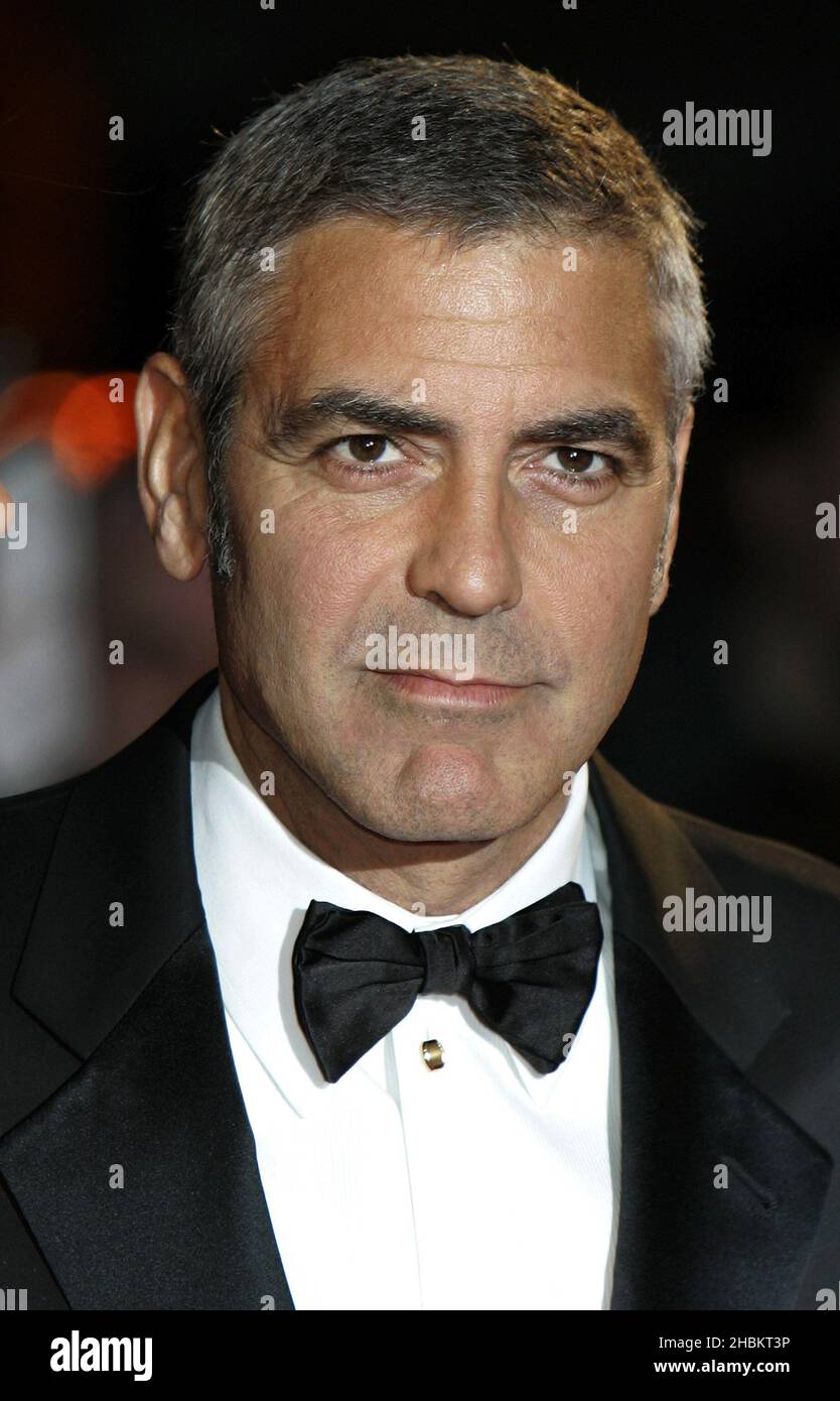 George Clooney arriving for the world premiere of Fantastic Mr Fox ...