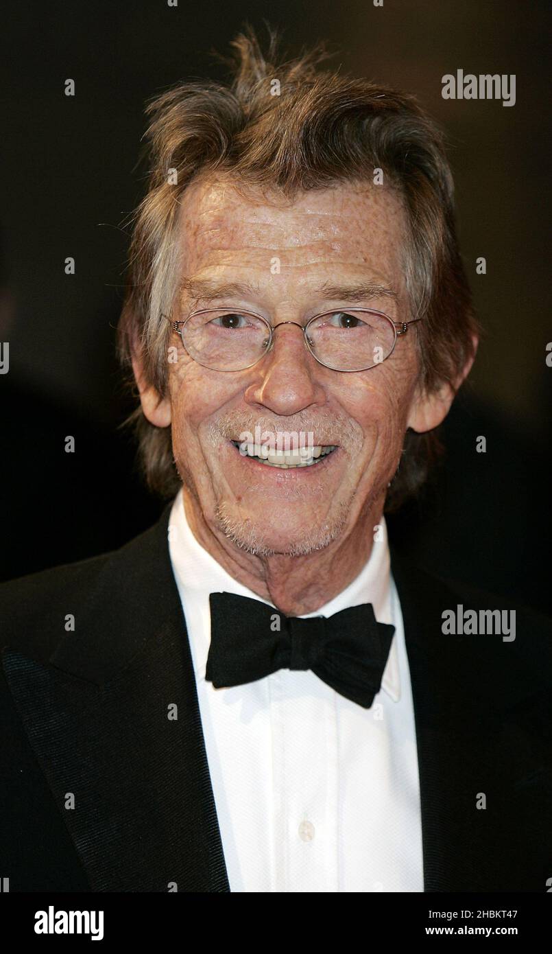 John Hurt arriving for the world premiere of Fantastic Mr Fox during ...