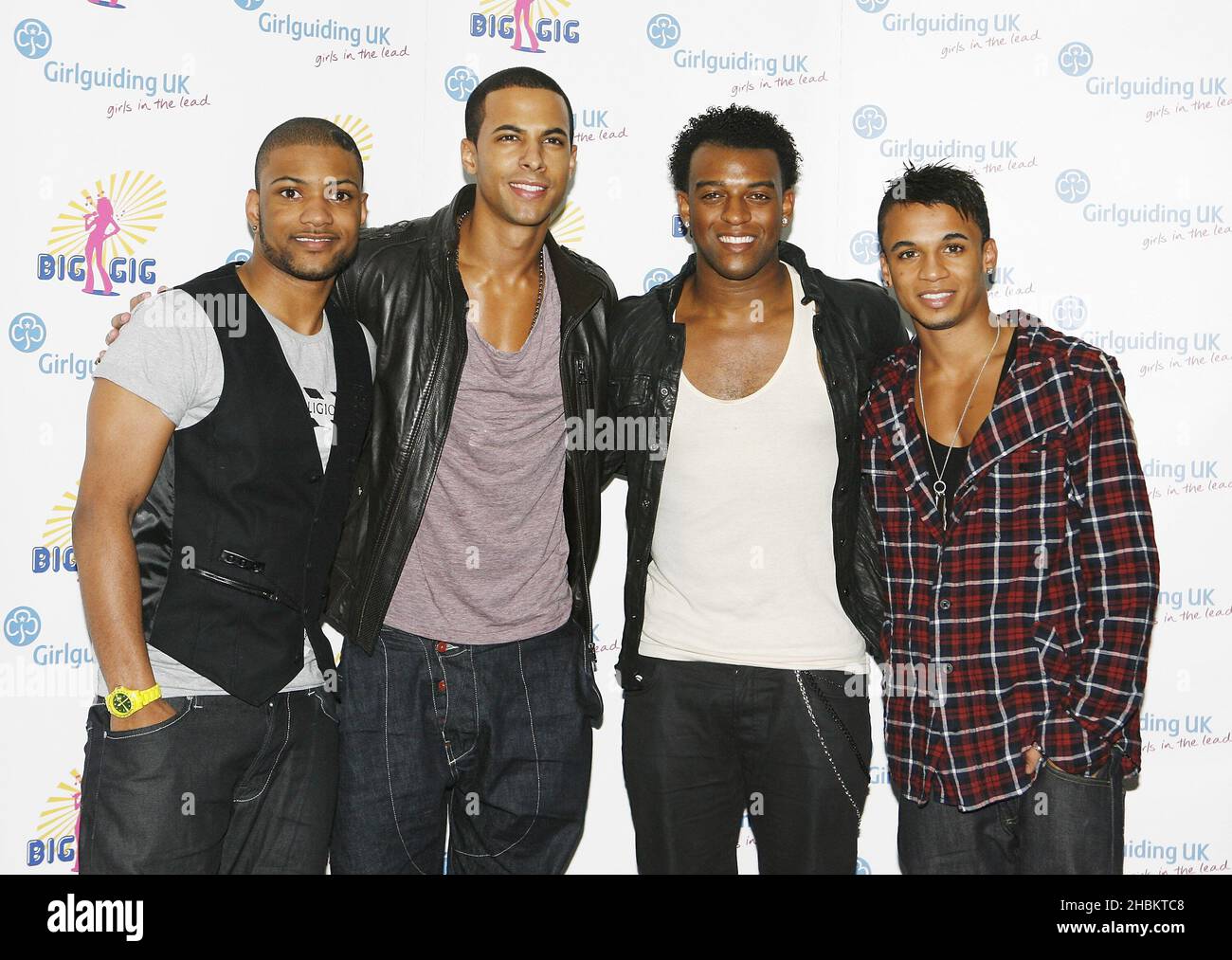 Jonathan 'JB' Gill, Marvin Humes,Oritise Williams and Aston Merrygold ...