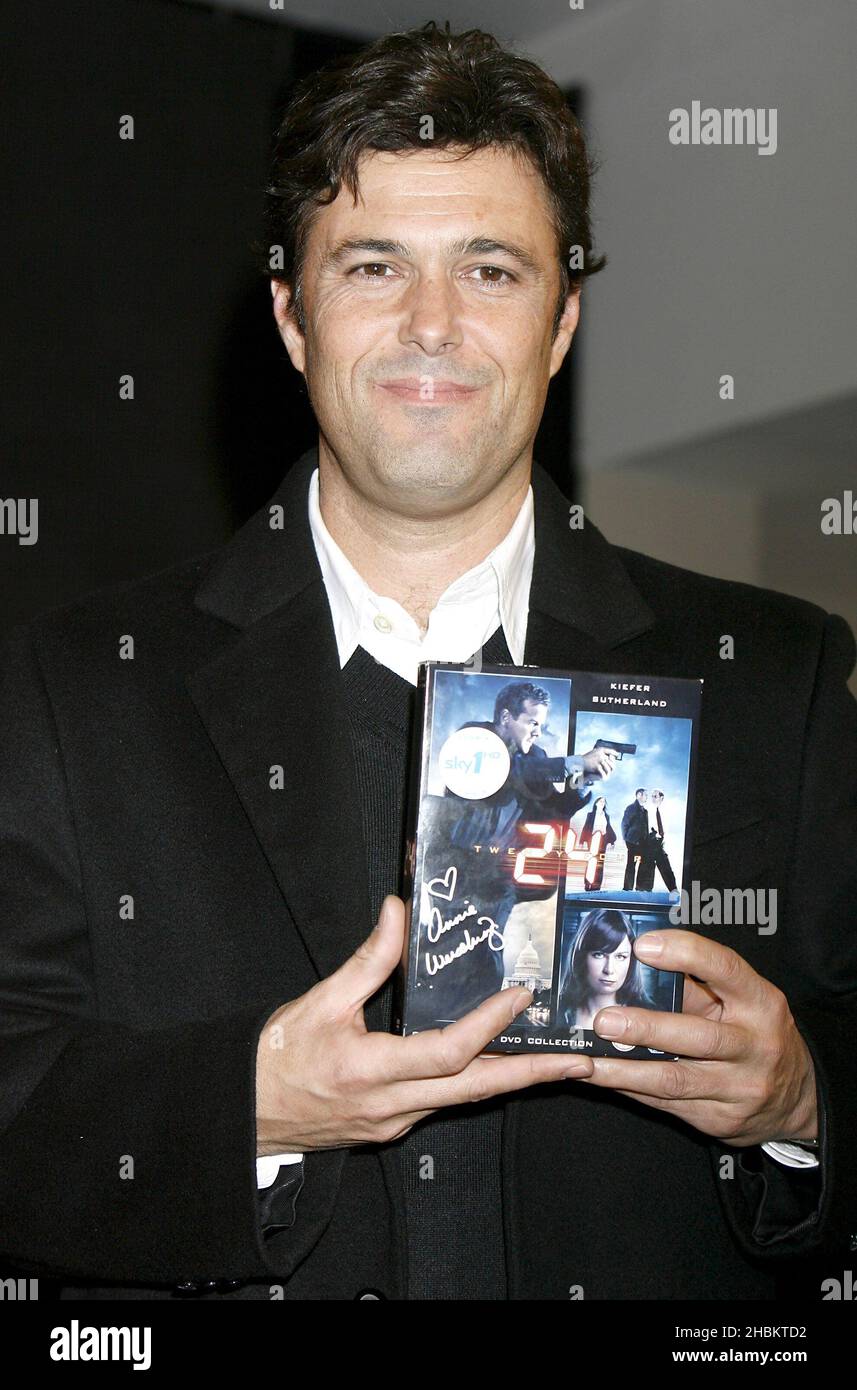 Carlos Bernard signs copies of 24 DVD at HMV, Oxford Street, London ...