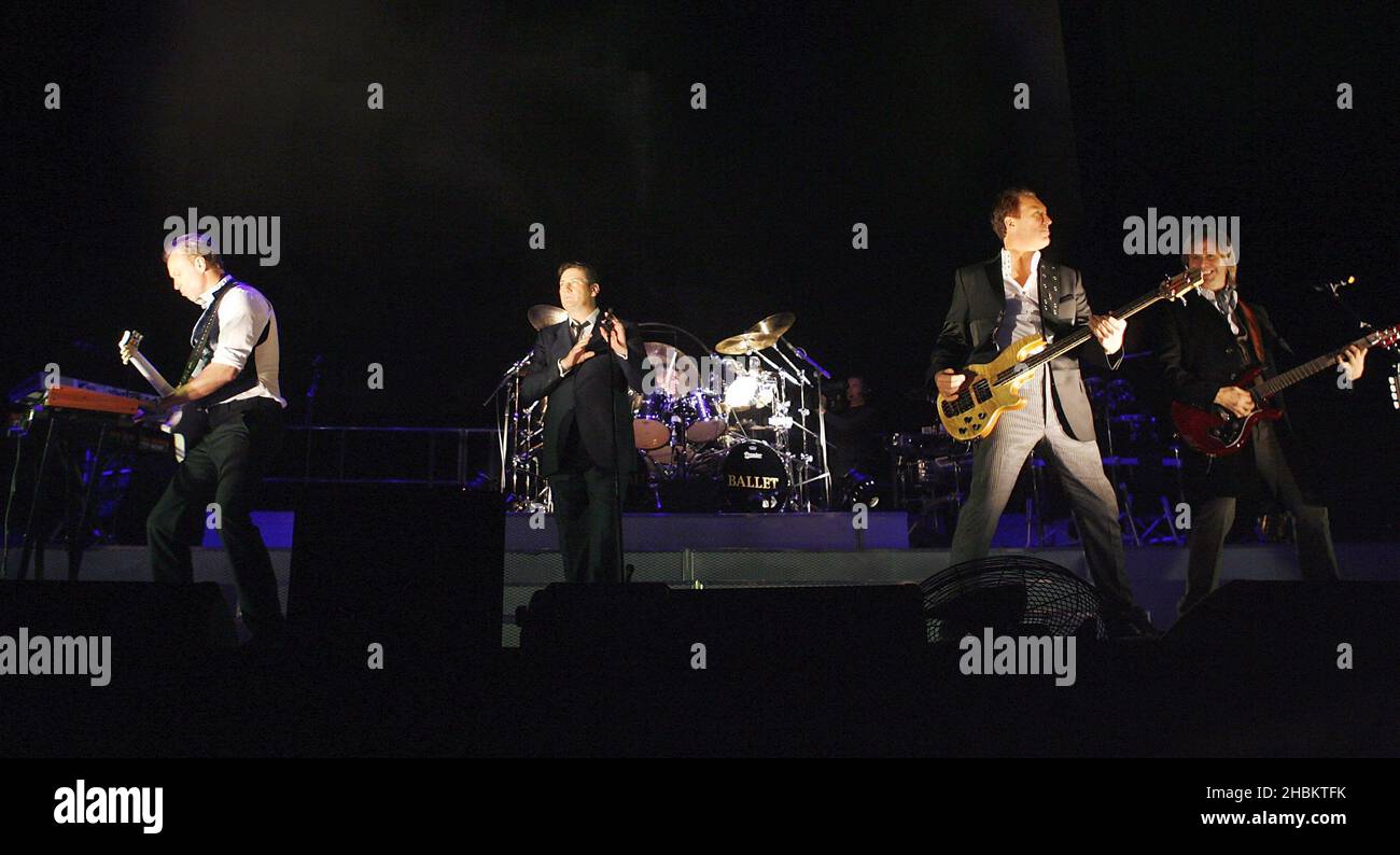 Spandau Ballet perform live at the O2 Arena in London Stock Photo - Alamy