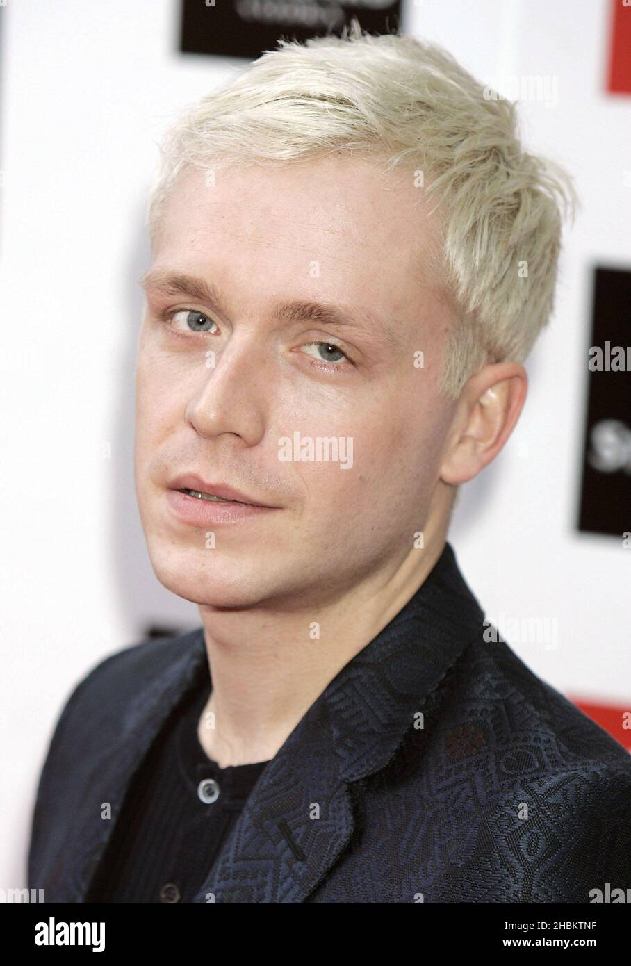 Mr Hudson arrives at the Q Awards at the Grosvenor House Hotel in ...