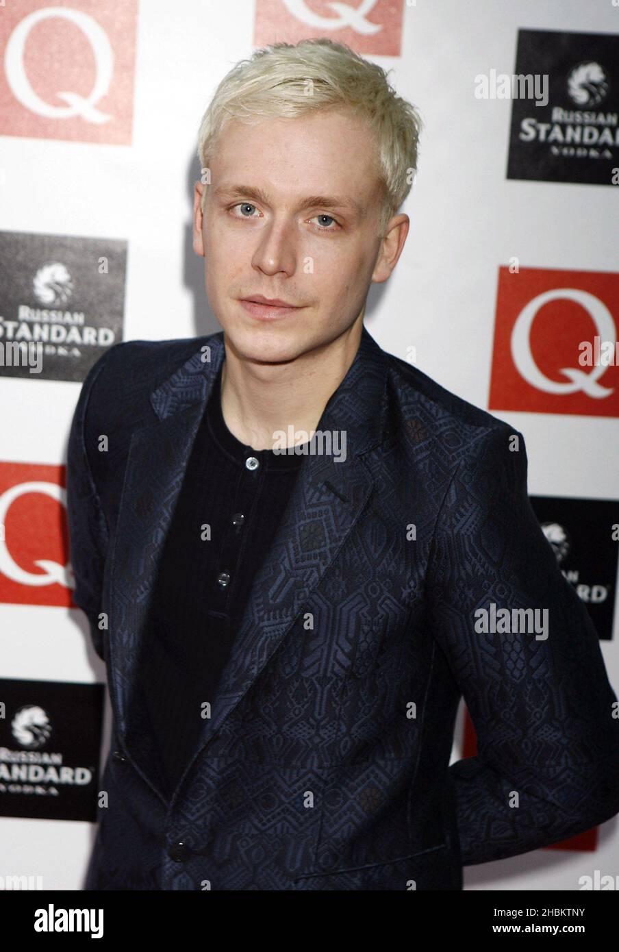 Mr Hudson arrives at the Q Awards at the Grosvenor House Hotel in ...