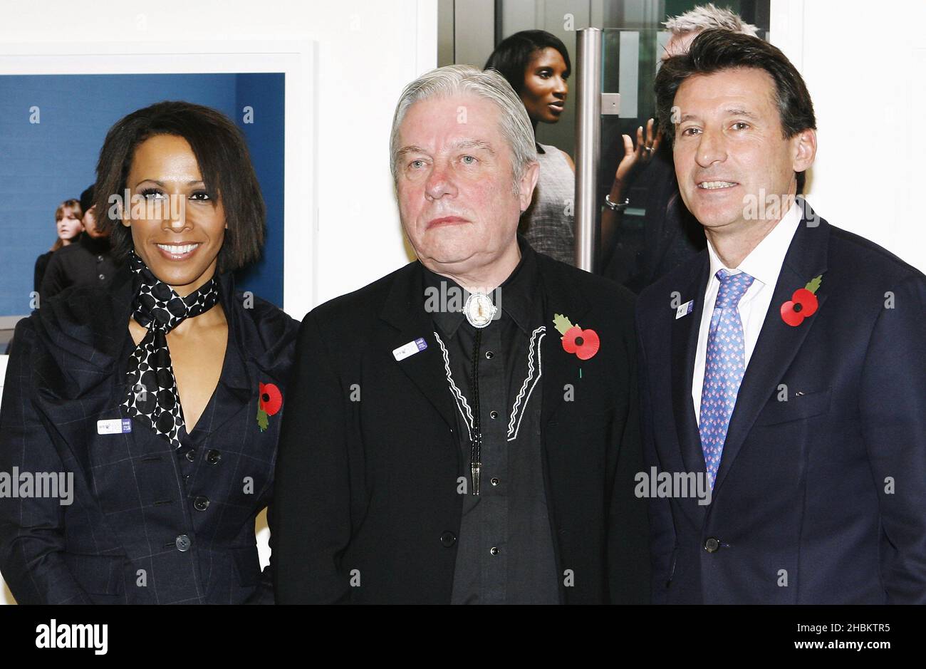 Dame Kelly Holmes, Brian Griffin (photographer) and Lord Seb Coe launch ...