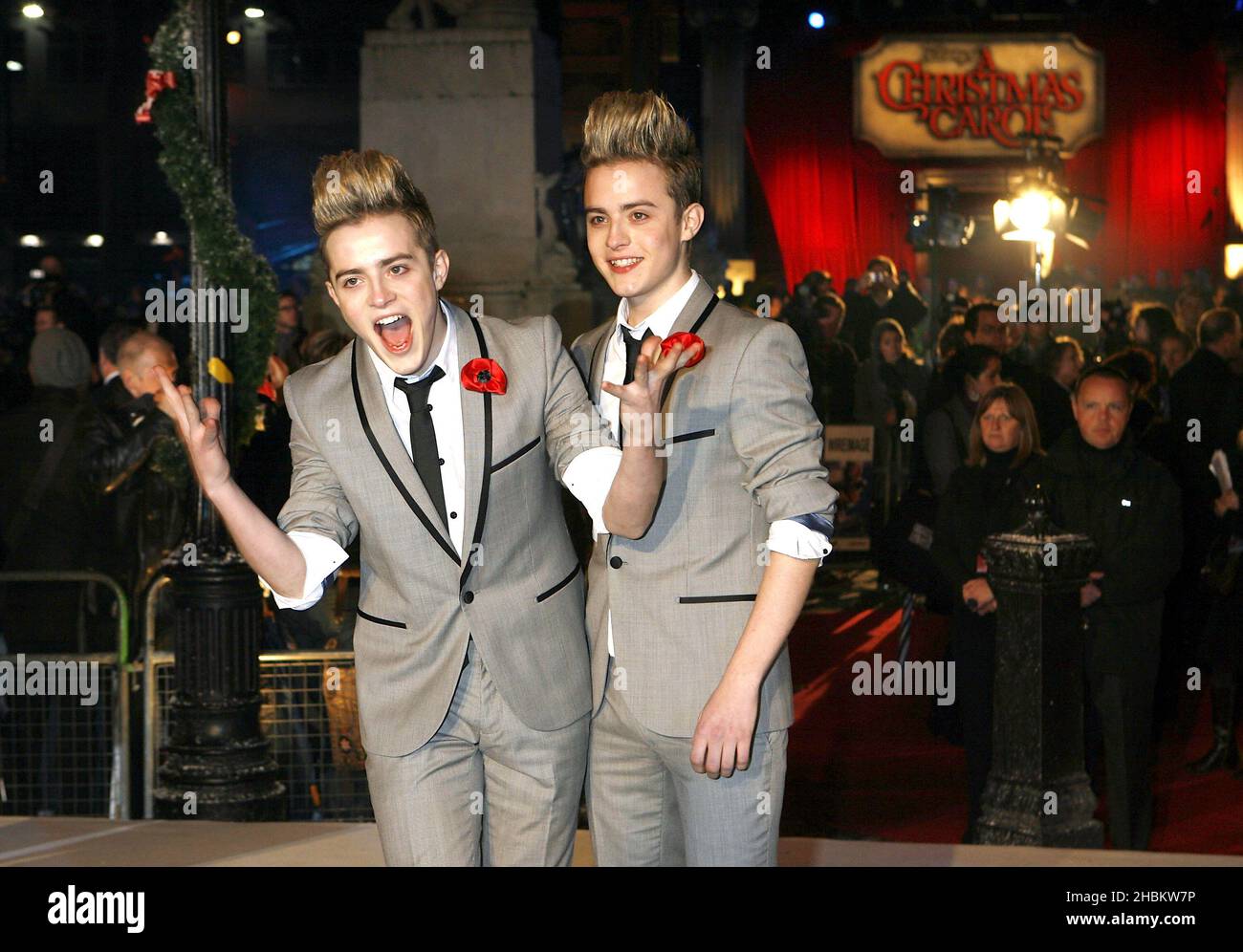 Jedward twins john edward grimes hi-res stock photography and images ...