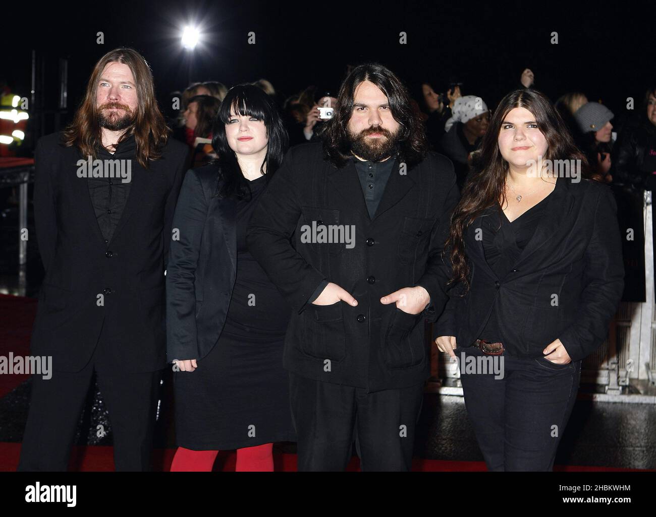 The Magic Numbers arrive for the UK Fan Party for The Twilight Saga ...