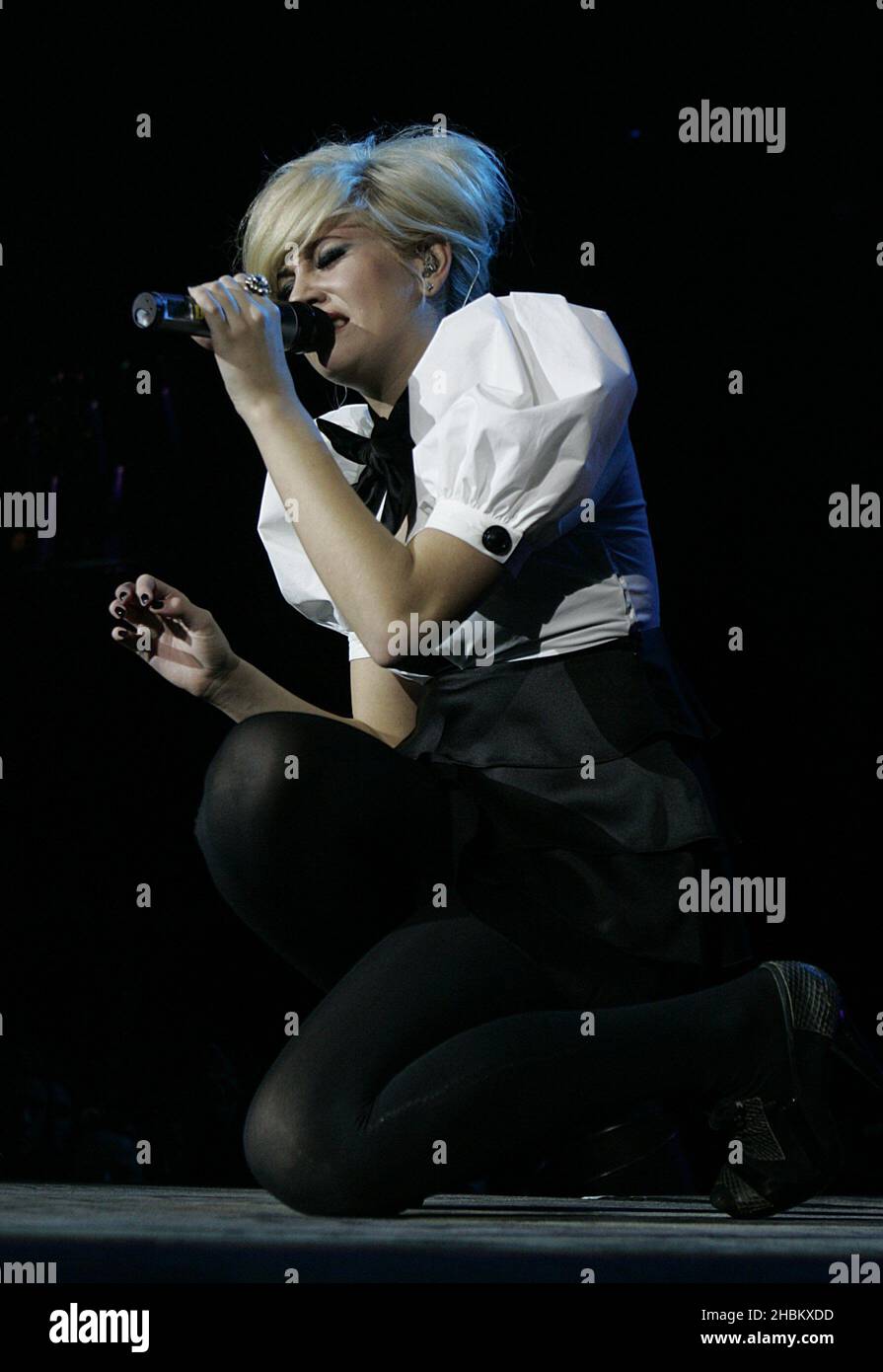 Pixie Lott performing during Capital FM's Jingle Bell Ball at the O2 ...