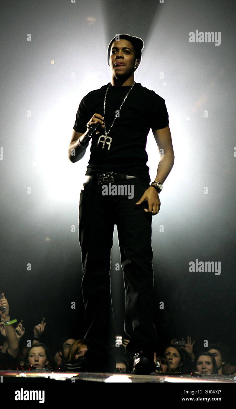 Chipmunk performing during Capital FM's Jingle Bell Ball at the O2 ...