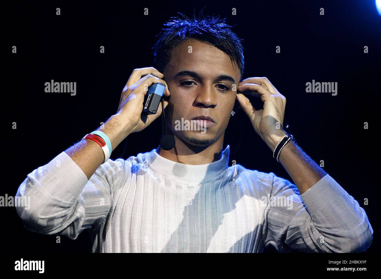 Aston merrygold jls performing hi-res stock photography and images - Alamy