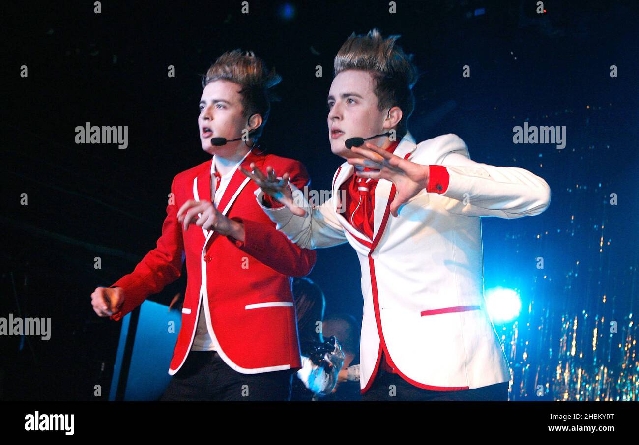 John Grimes and Edward Grimes aka Jedward perform at G-A-Y Heaven in ...