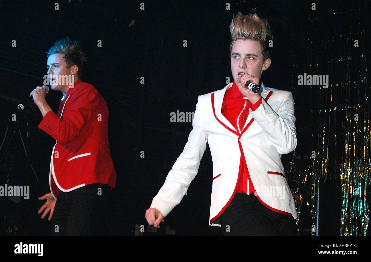 John Grimes and Edward Grimes aka Jedward perform at G-A-Y Heaven in ...