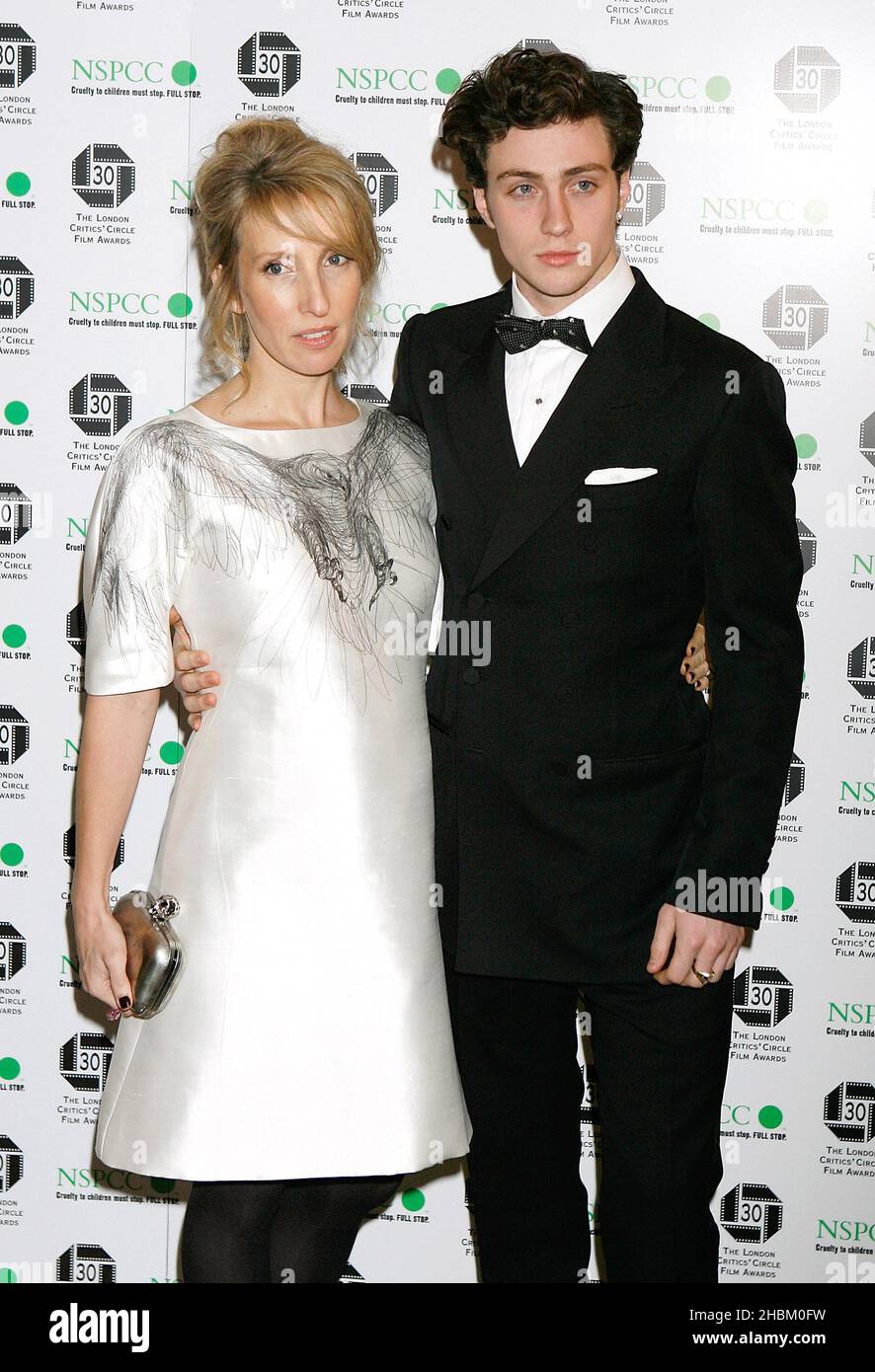 Sam Taylor-Wood arrives at The London Critics' Circle Film Awards at ...