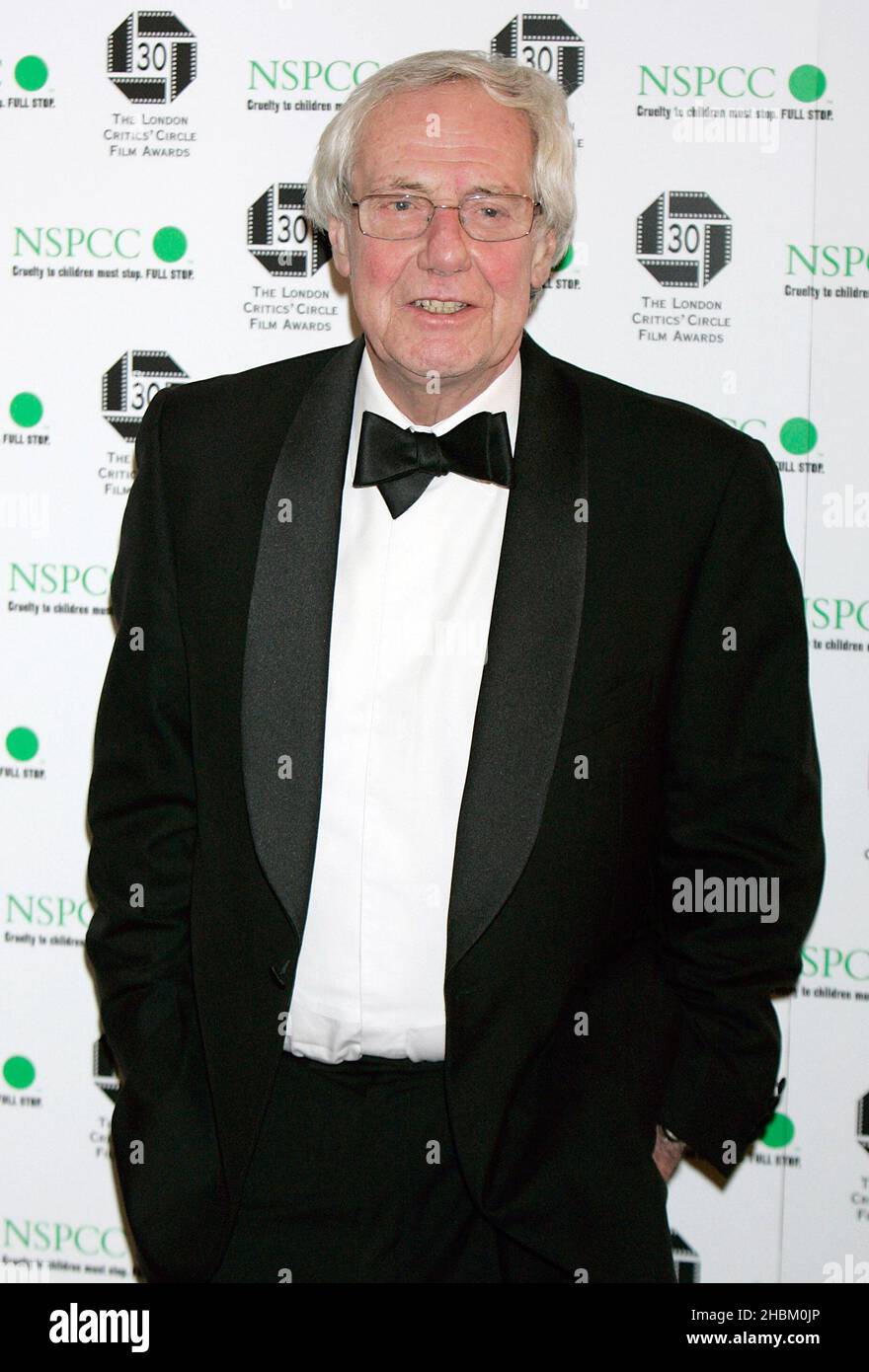 Barry Norman arrives at The London Critics' Circle Film Awards at the ...