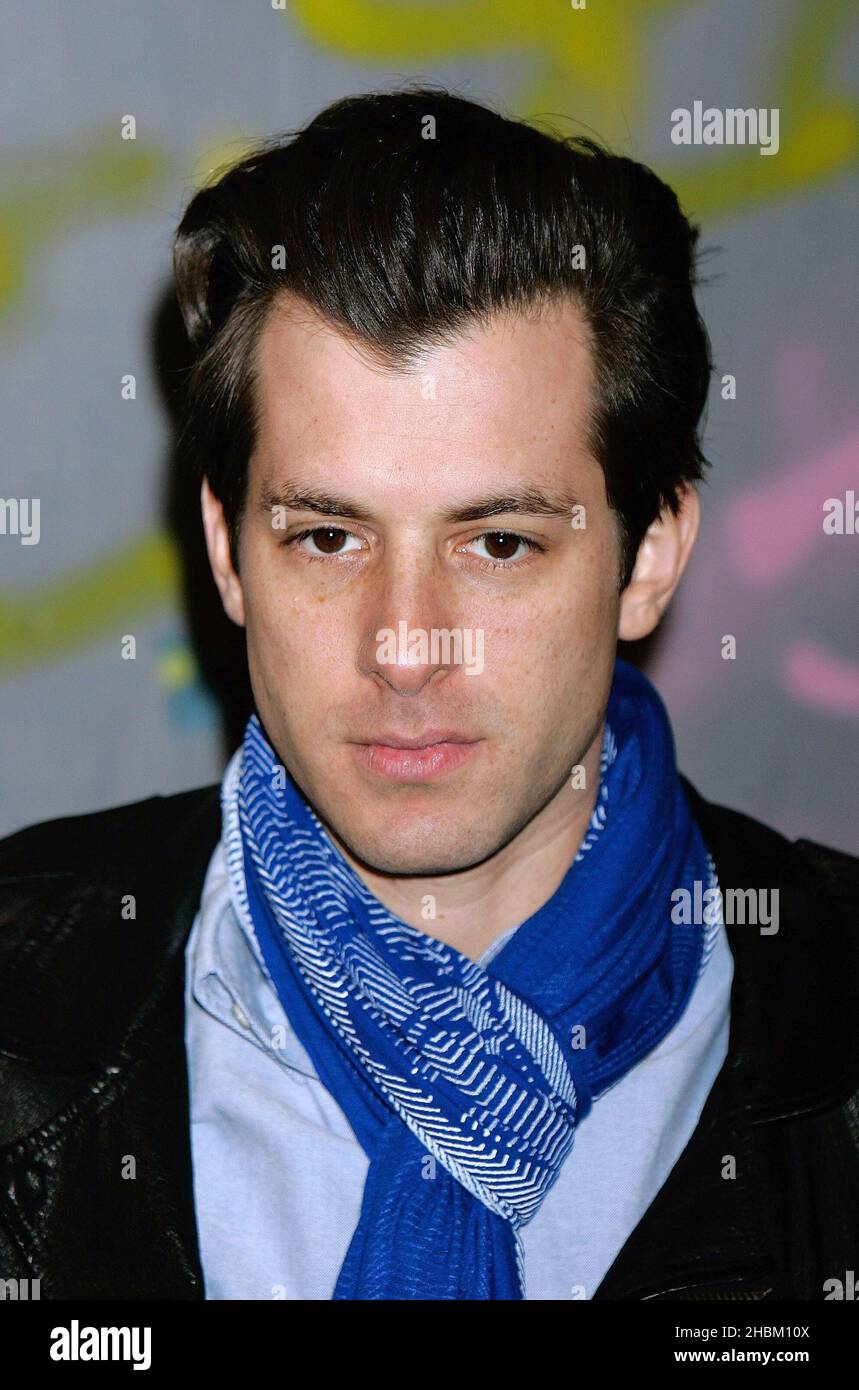 Mark Ronson arriving for the UK Film Premiere of 'Banksy: Exit Through ...