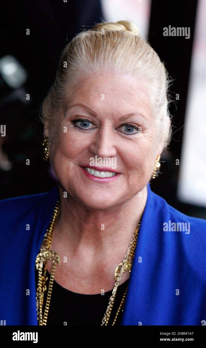 Kim Woodburn arrives at the Tric Awards at the Grosvenor House Hotel ...