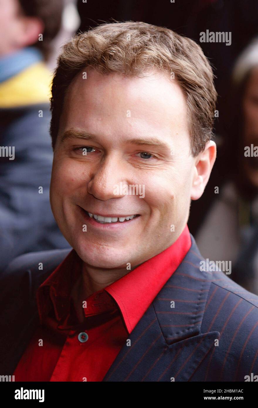 Richard Arnold arrives at the Tric Awards at the Grosvenor House Hotel ...