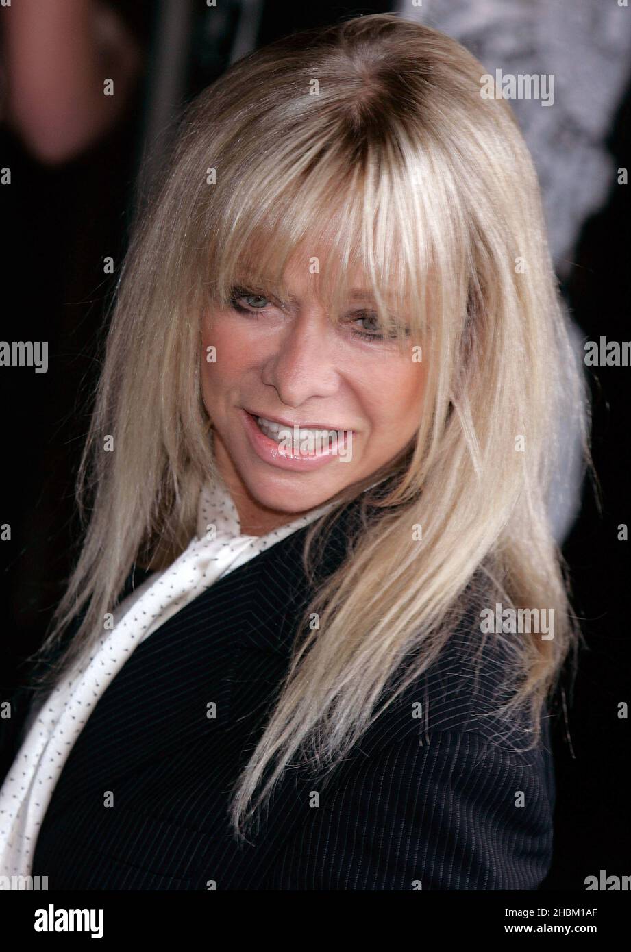 Jo Wood arrives at the Tric Awards at the Grosvenor House Hotel, London ...