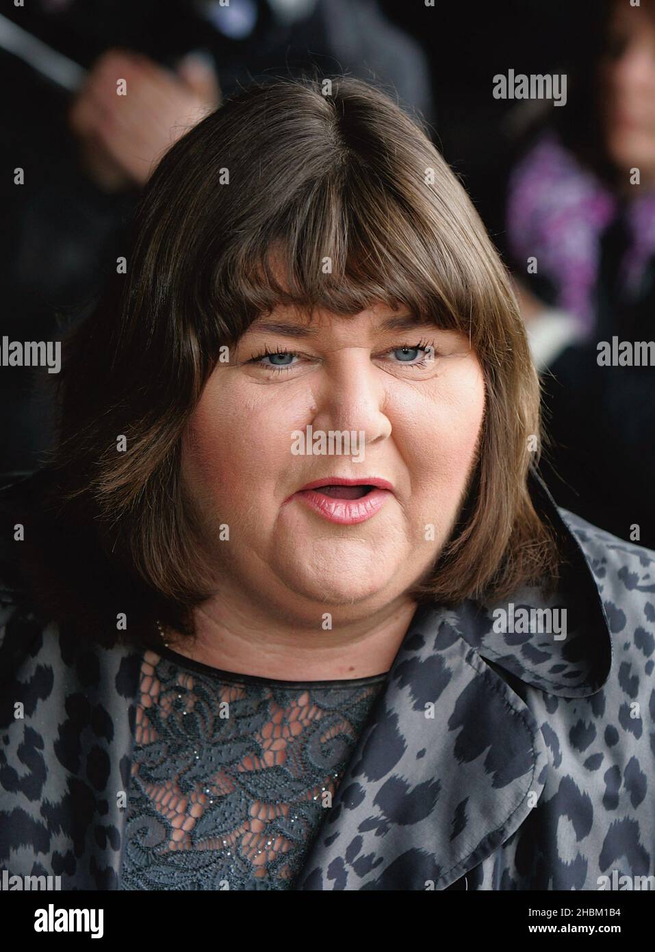 Cheryl Fergison arrives at the Tric Awards at the Grosvenor House Hotel ...