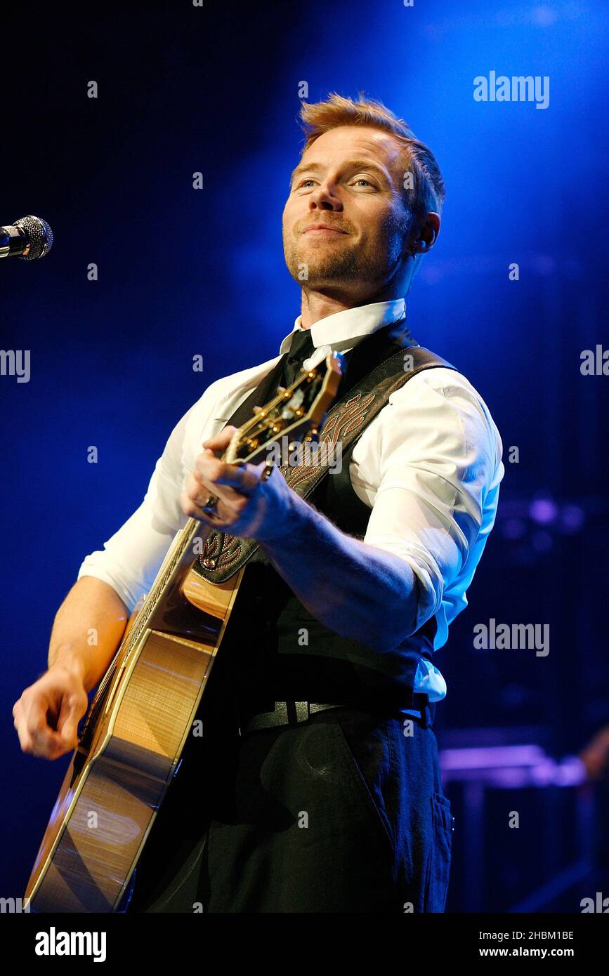 Ronan Keating performs live in concert at the Royal Albert Hall in ...
