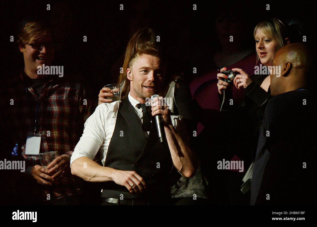 Ronan Keating performs live in concert at the Royal Albert Hall in ...