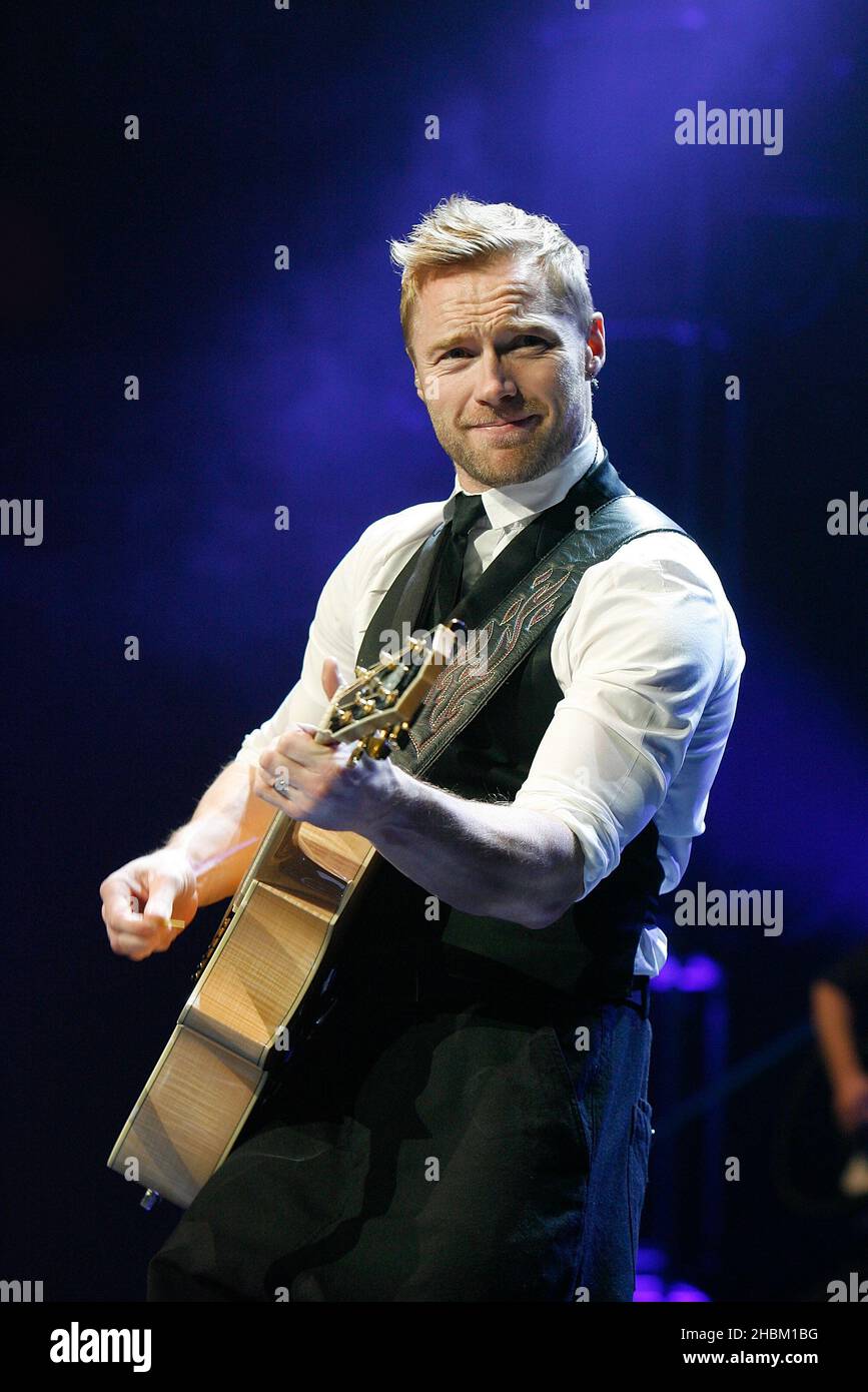 Ronan Keating performs live in concert at the Royal Albert Hall in ...
