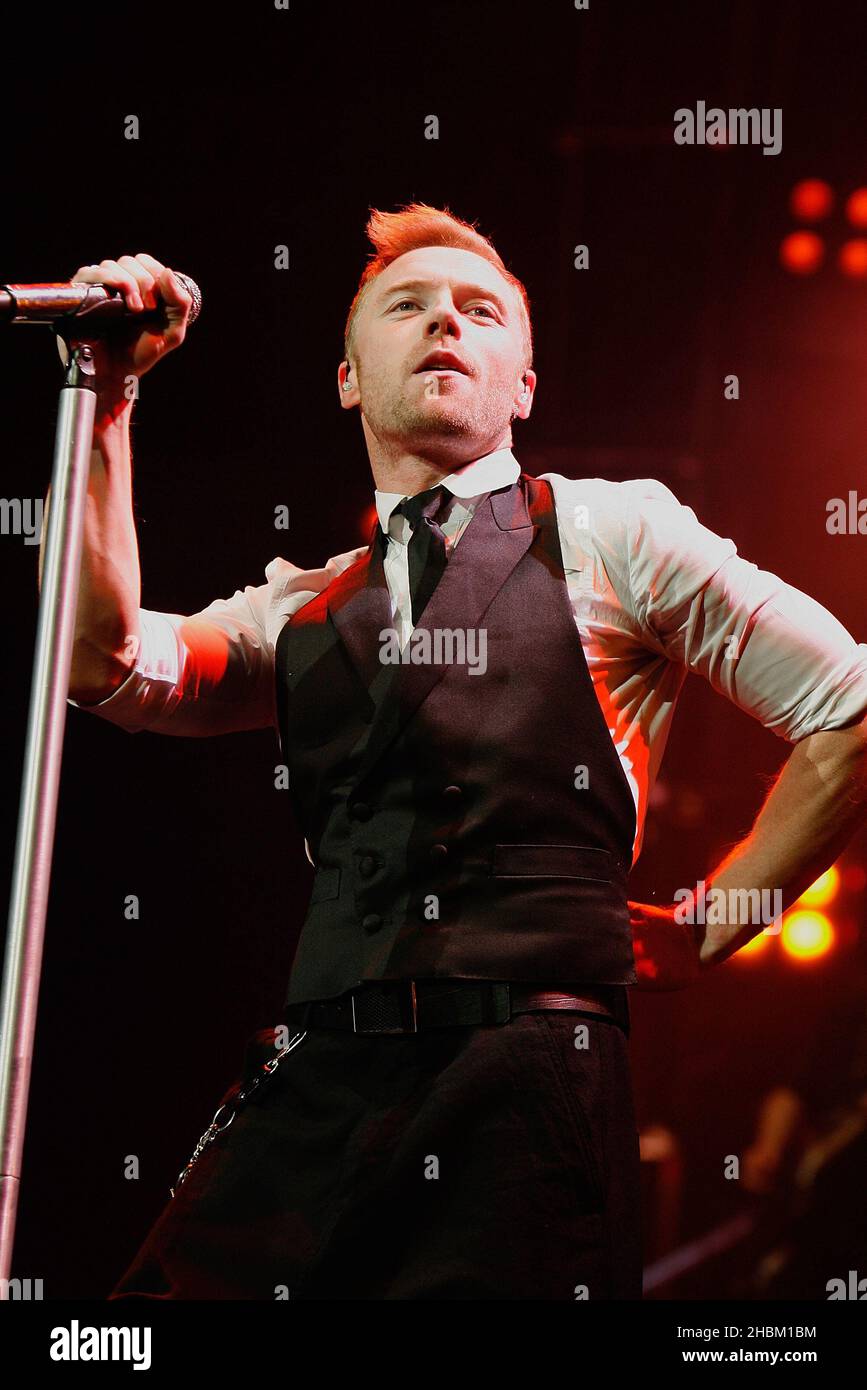 Ronan Keating performs live in concert at the Royal Albert Hall in ...