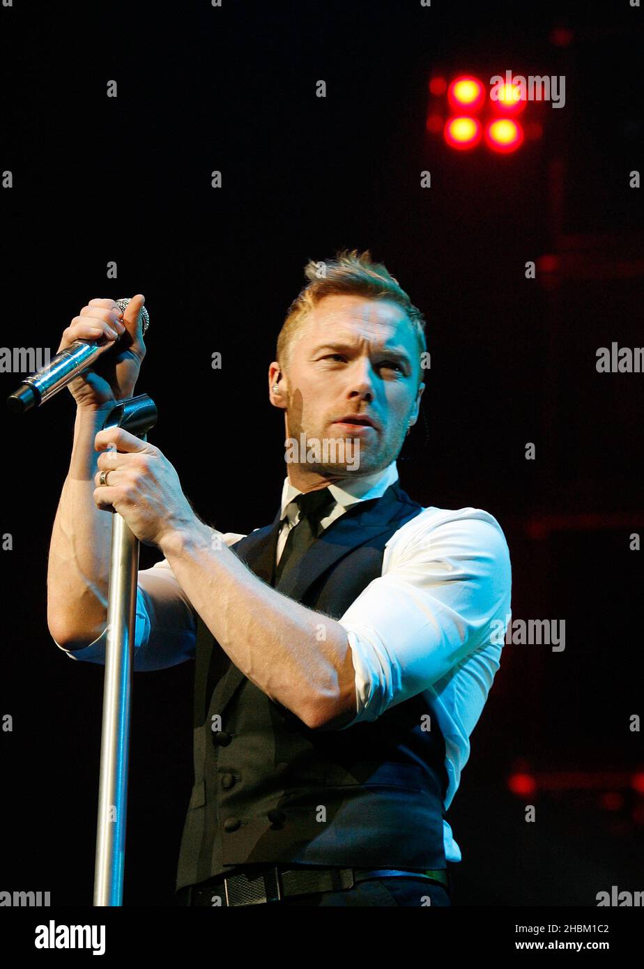 Ronan Keating performs live in concert at the Royal Albert Hall in ...