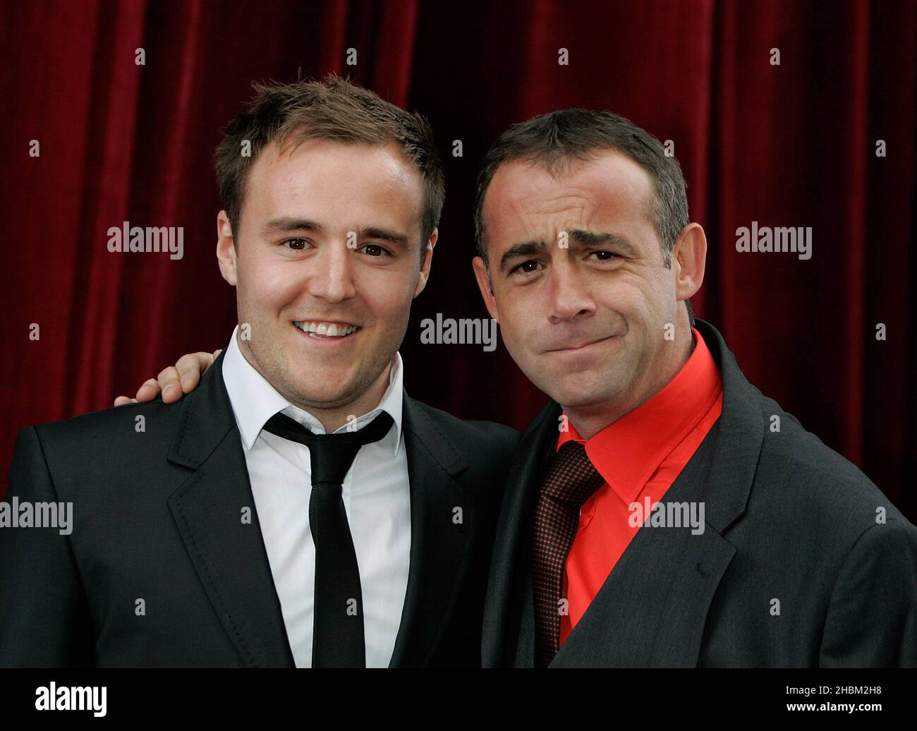 Alan Halsall, Michael Le Vell arrives for an 'Audience with Michael ...