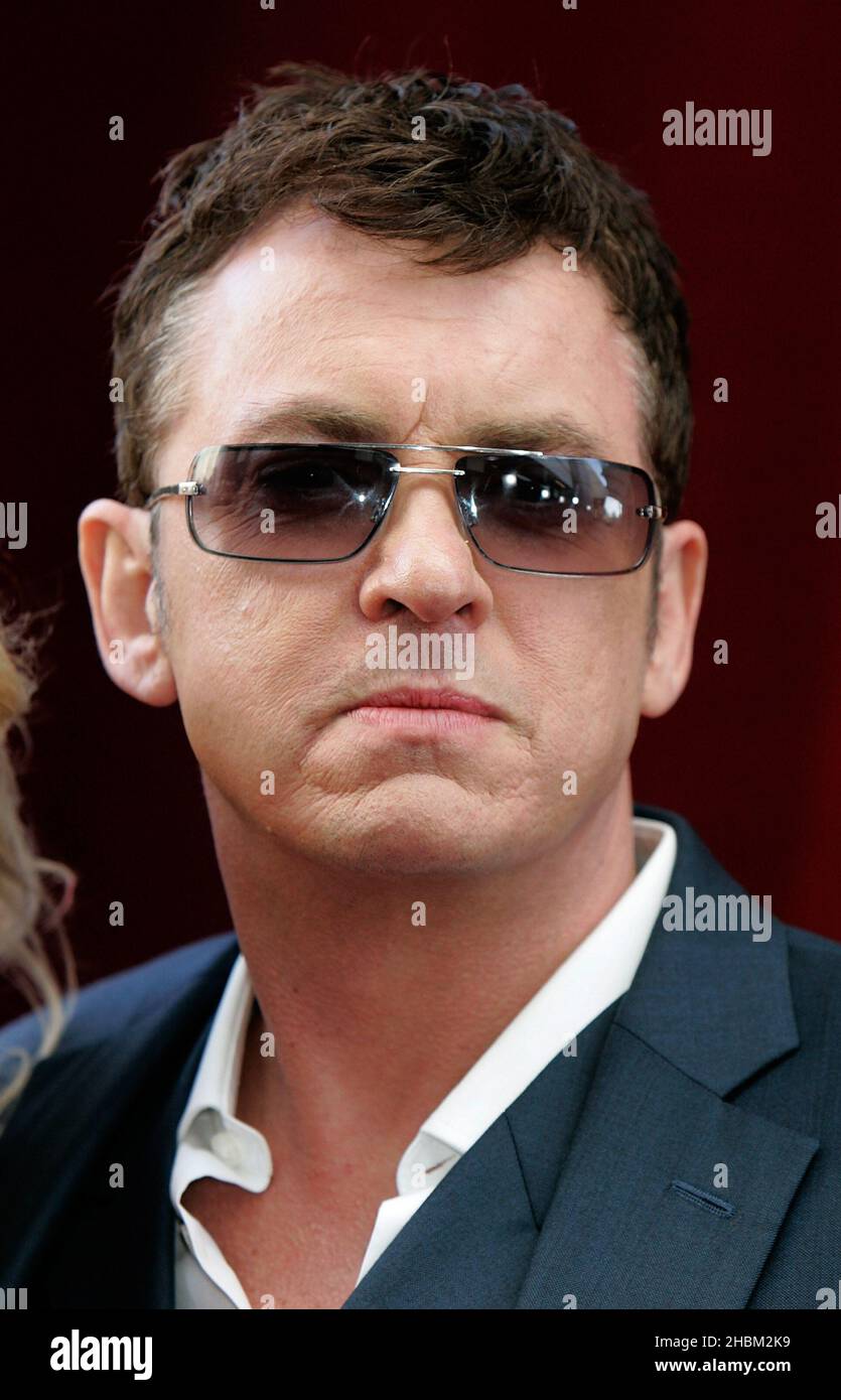 Shane Richie arrives for an 'Audience with Michael Buble' at the London ...