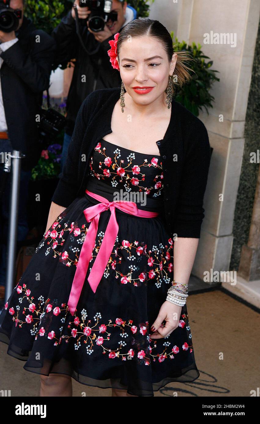 Elen Rives arrives for the SHE Inspiring Women Awards at Claridges in ...