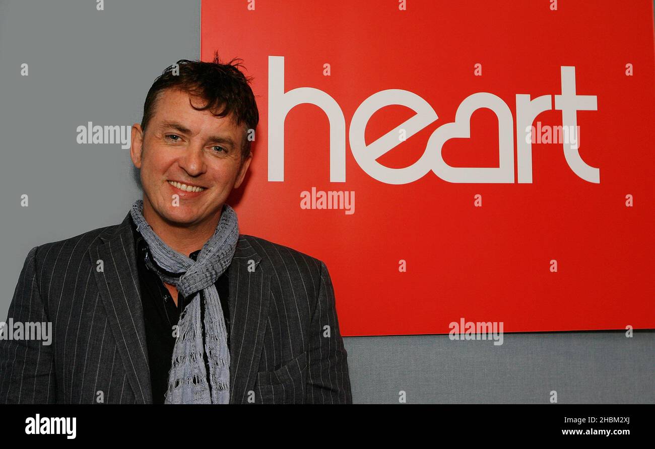Shane Richie pictured in the Heart studio, Global Radio, London. Shane ...