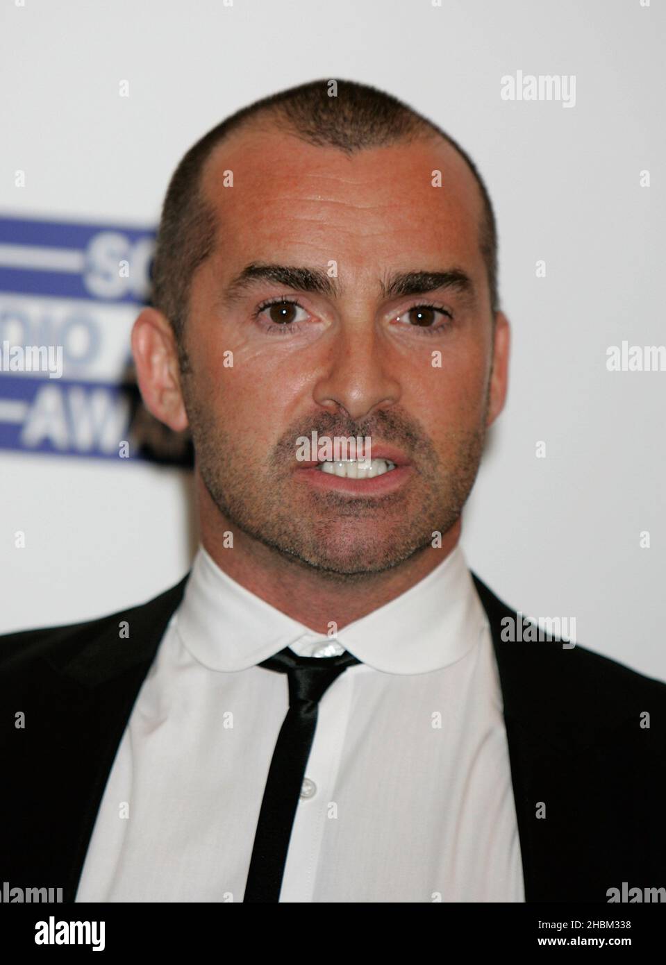 Louie Spence of Pineapple Studios arrives at the Sony Radio Awards at ...