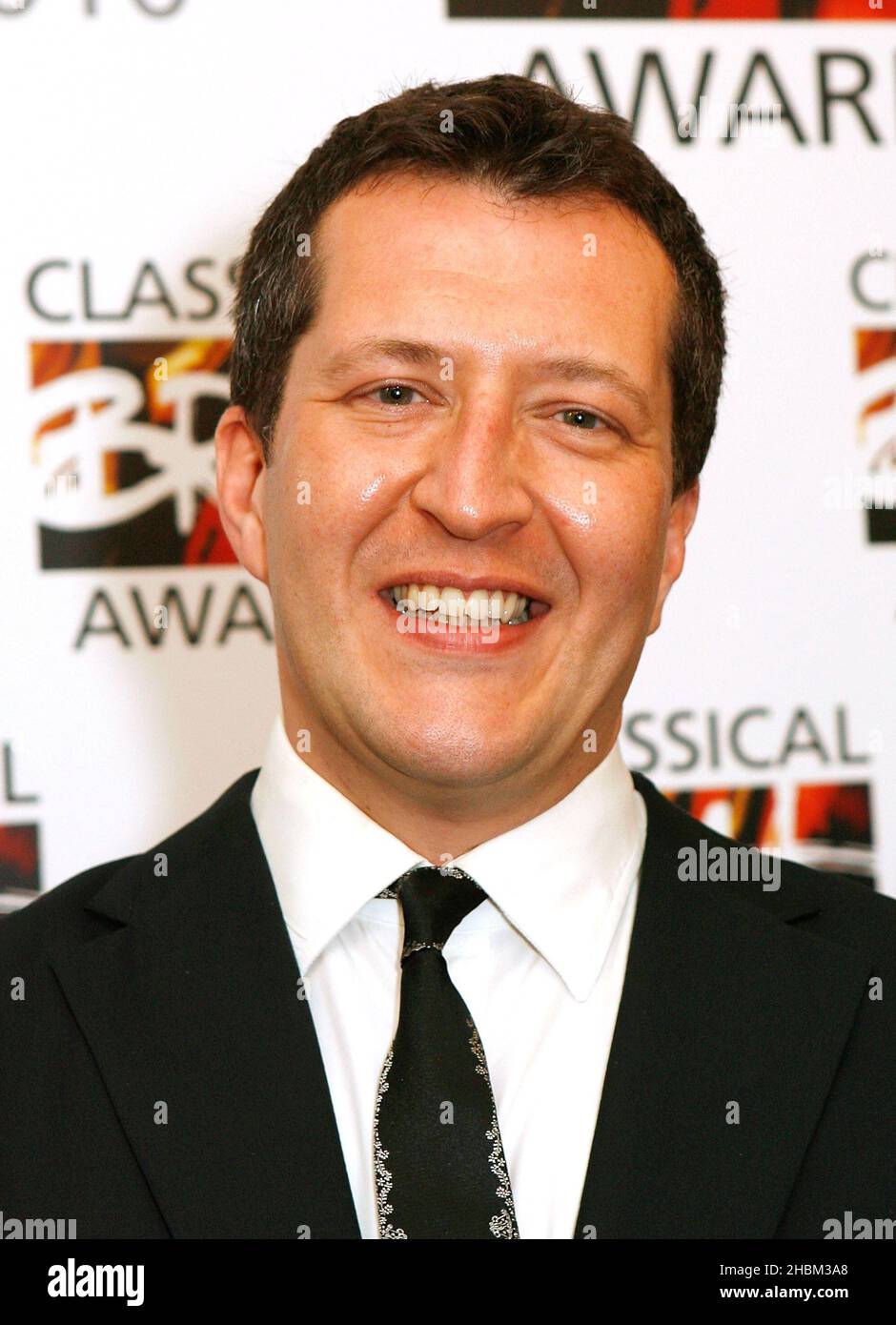 Thomas Ades with Award at the Classical Brit Awards at the Royal Albert ...